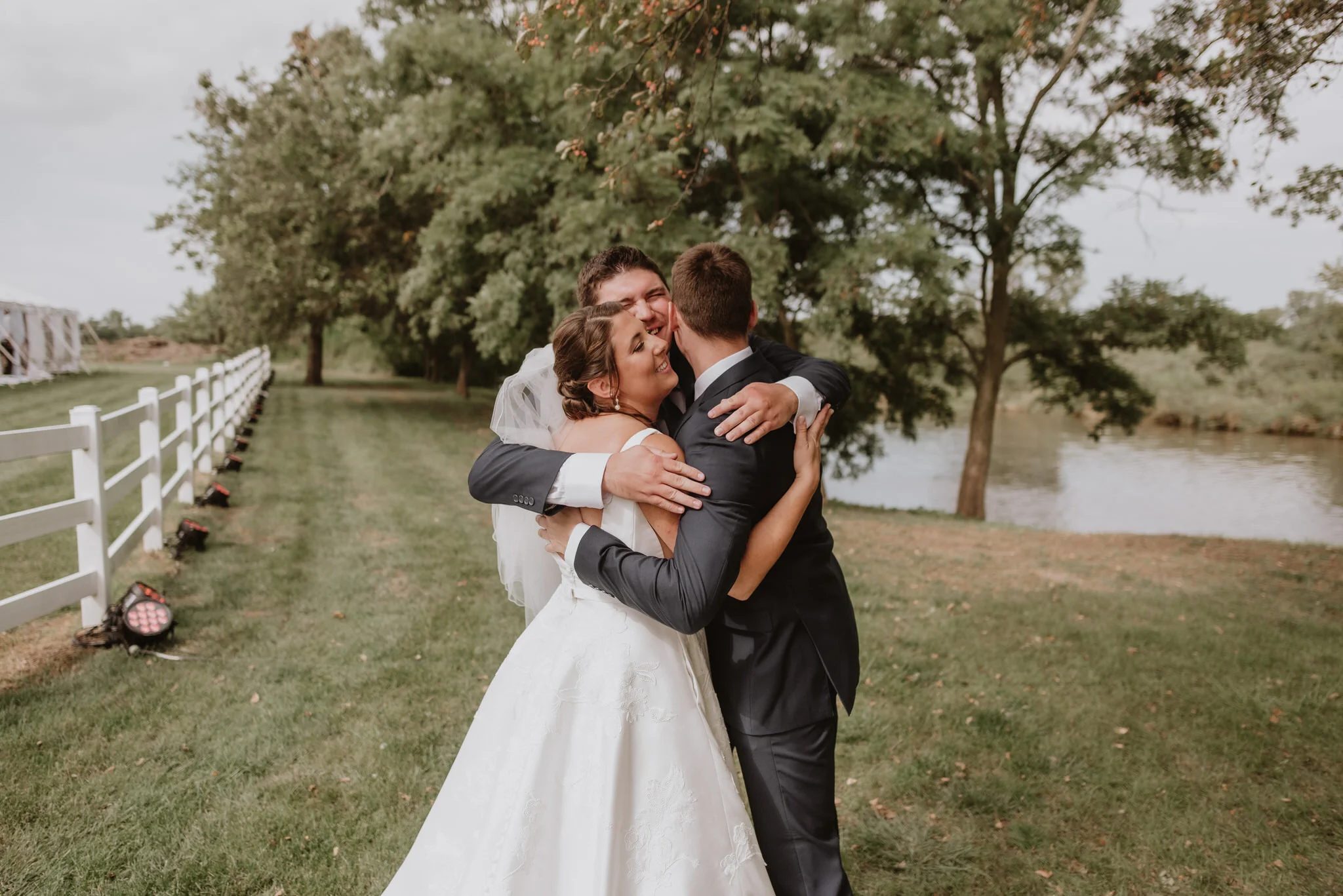 Backyard Wedding | Leshara, Nebraska — Kaylie Sirek | Wyoming Wedding ...