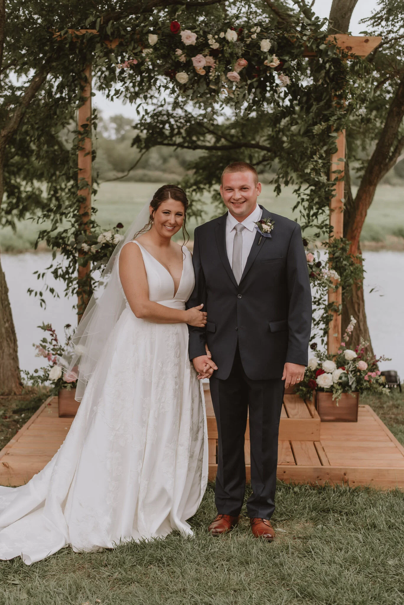Backyard Wedding | Leshara, Nebraska — Kaylie Sirek | Wyoming Wedding ...