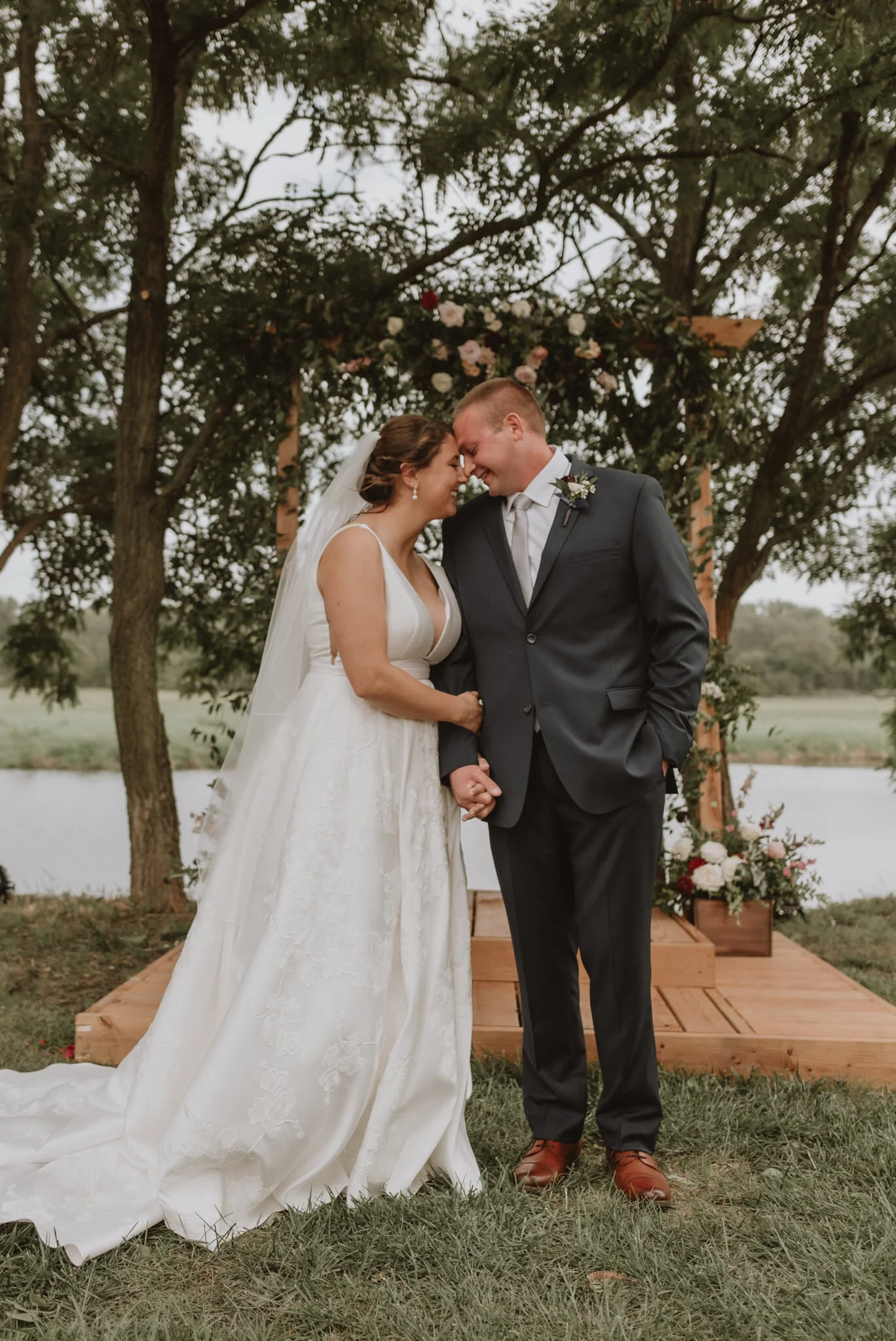 Backyard Wedding | Leshara, Nebraska — Kaylie Sirek | Wyoming Wedding ...