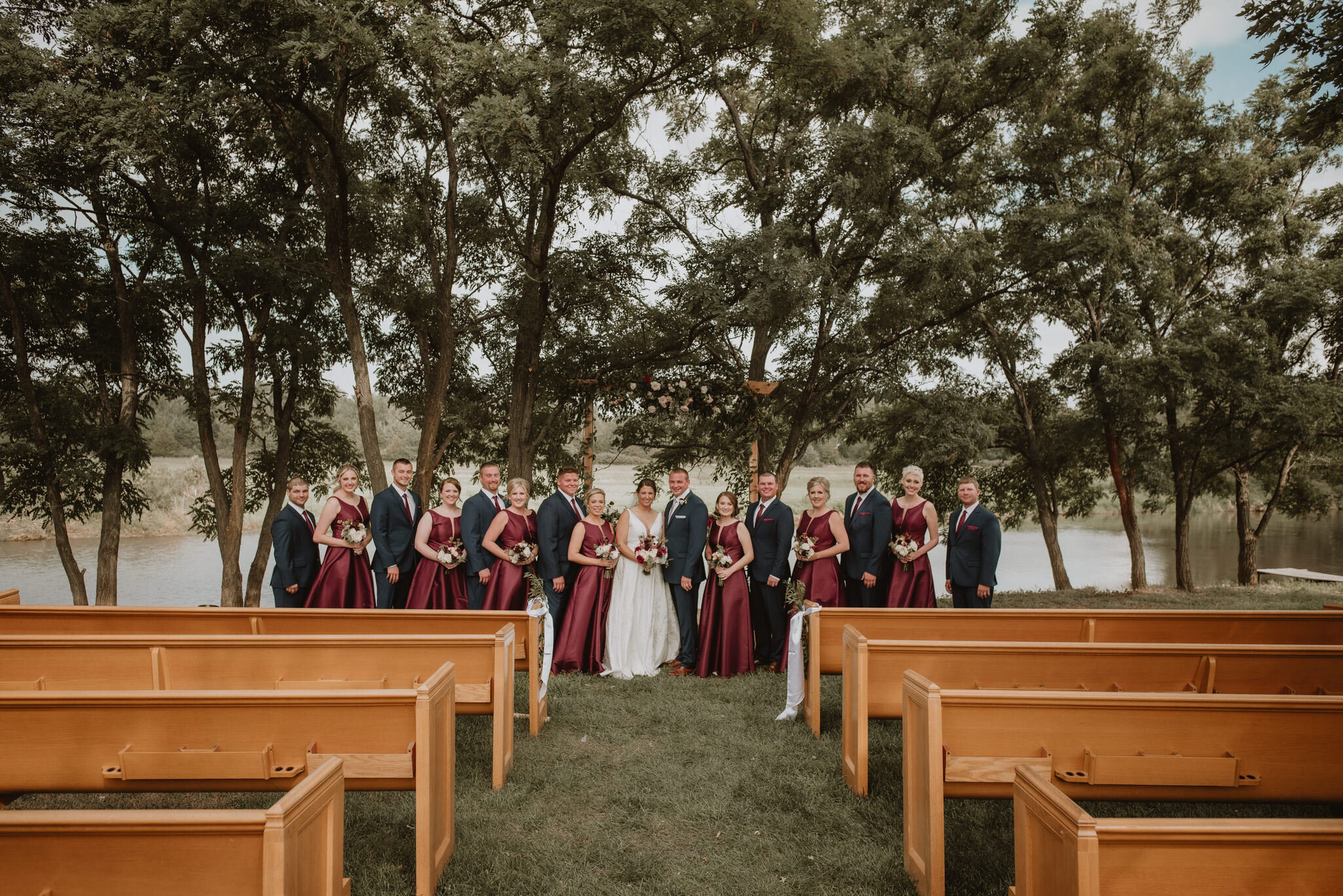 Backyard Wedding | Leshara, Nebraska — Kaylie Sirek | Wyoming Wedding ...