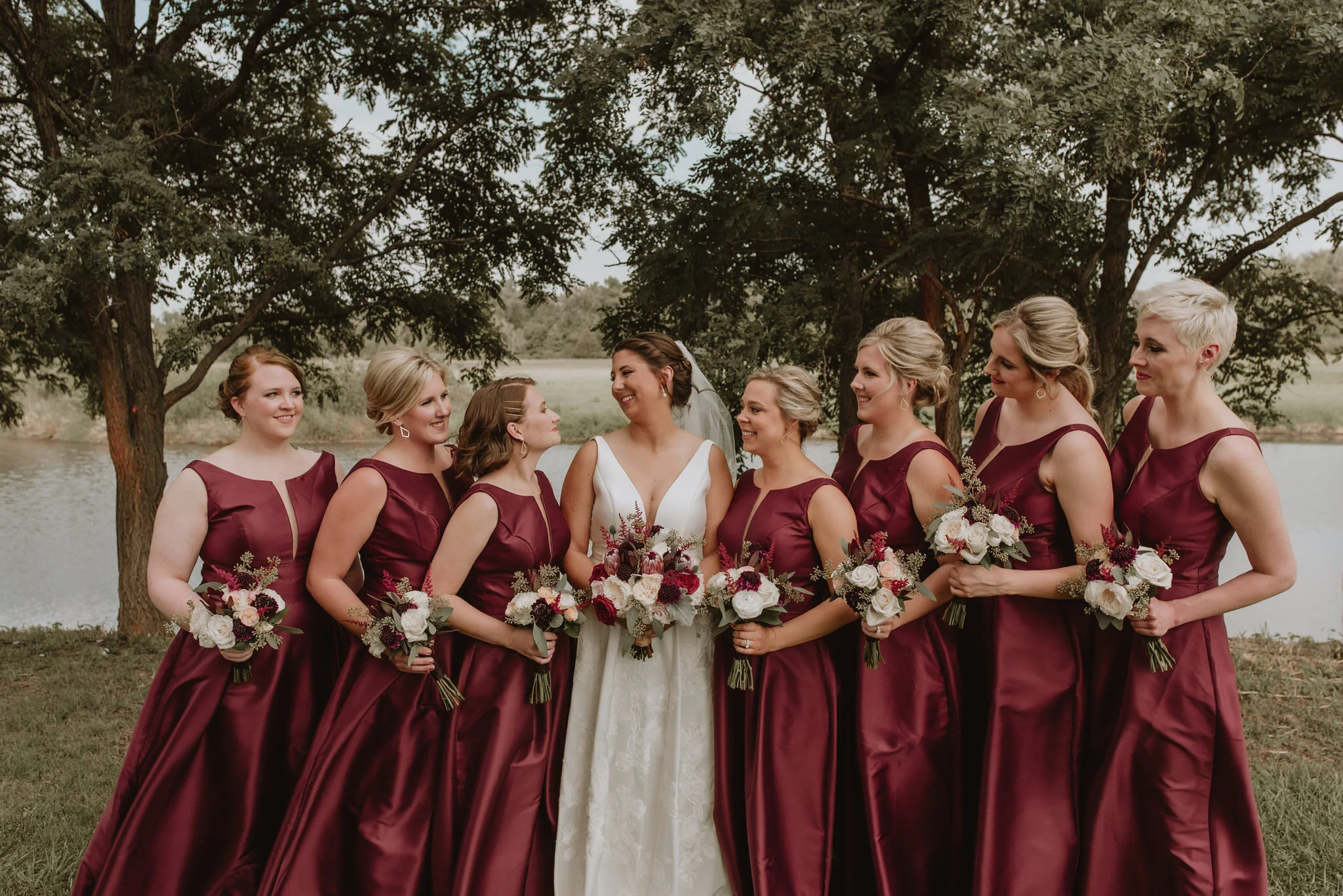 Backyard Wedding | Leshara, Nebraska — Kaylie Sirek | Wyoming Wedding ...
