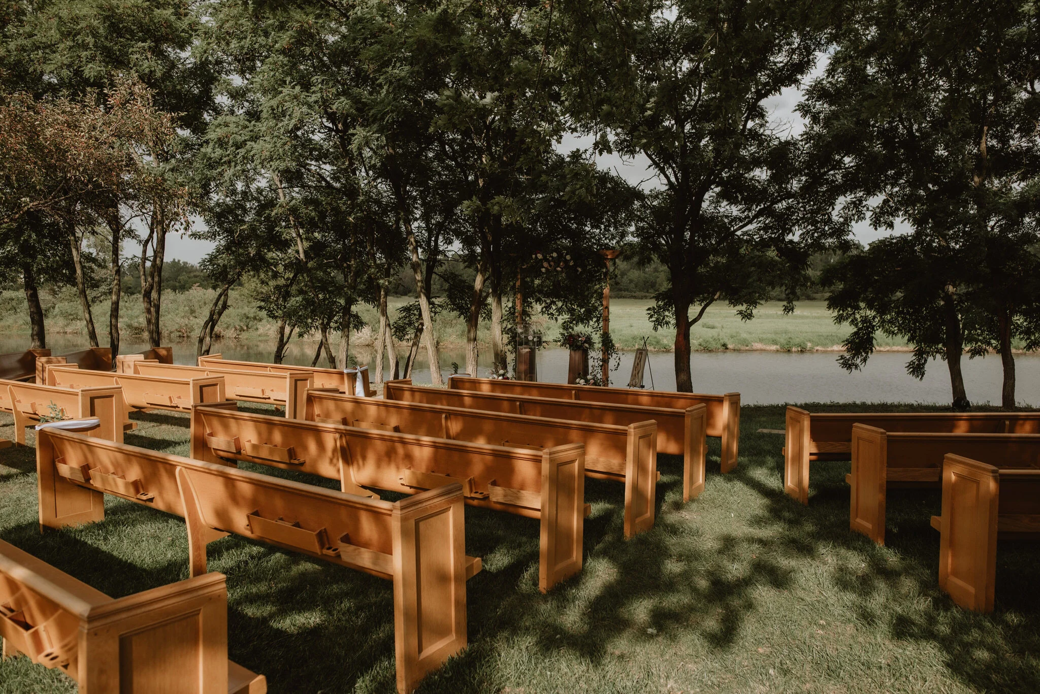 Backyard Wedding | Leshara, Nebraska — Kaylie Sirek | Wyoming Wedding ...