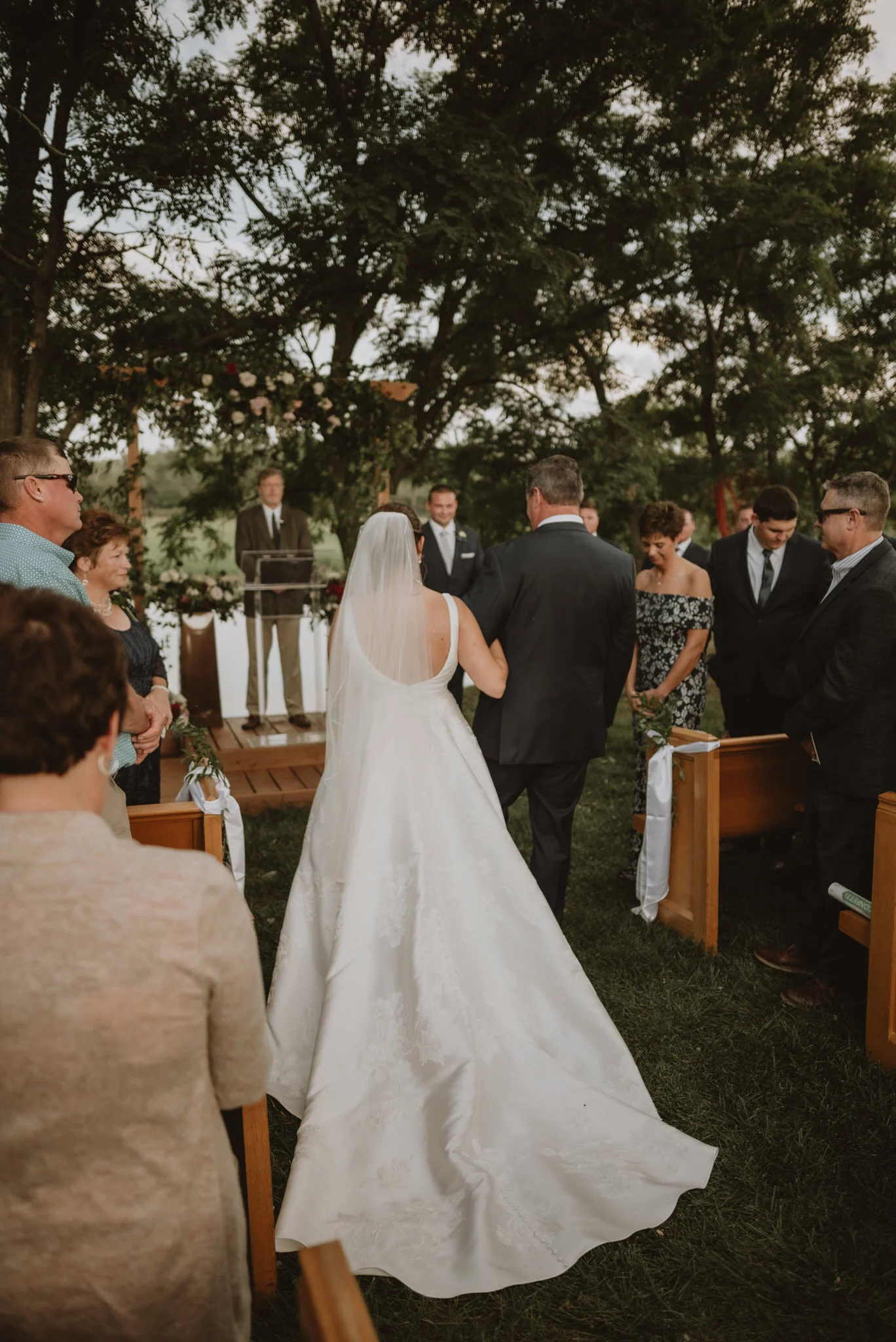 Backyard Wedding | Leshara, Nebraska — Kaylie Sirek | Wyoming Wedding ...