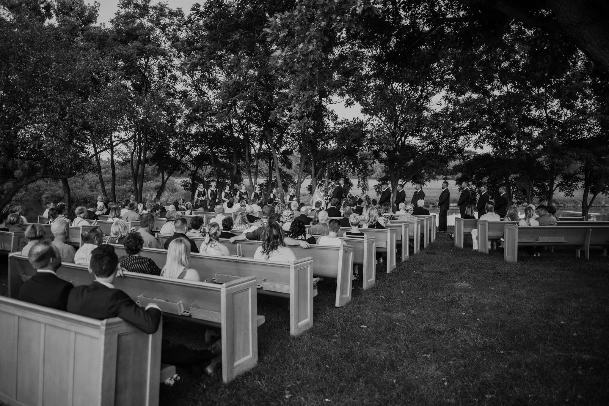 Backyard Wedding | Leshara, Nebraska — Kaylie Sirek | Wyoming Wedding ...