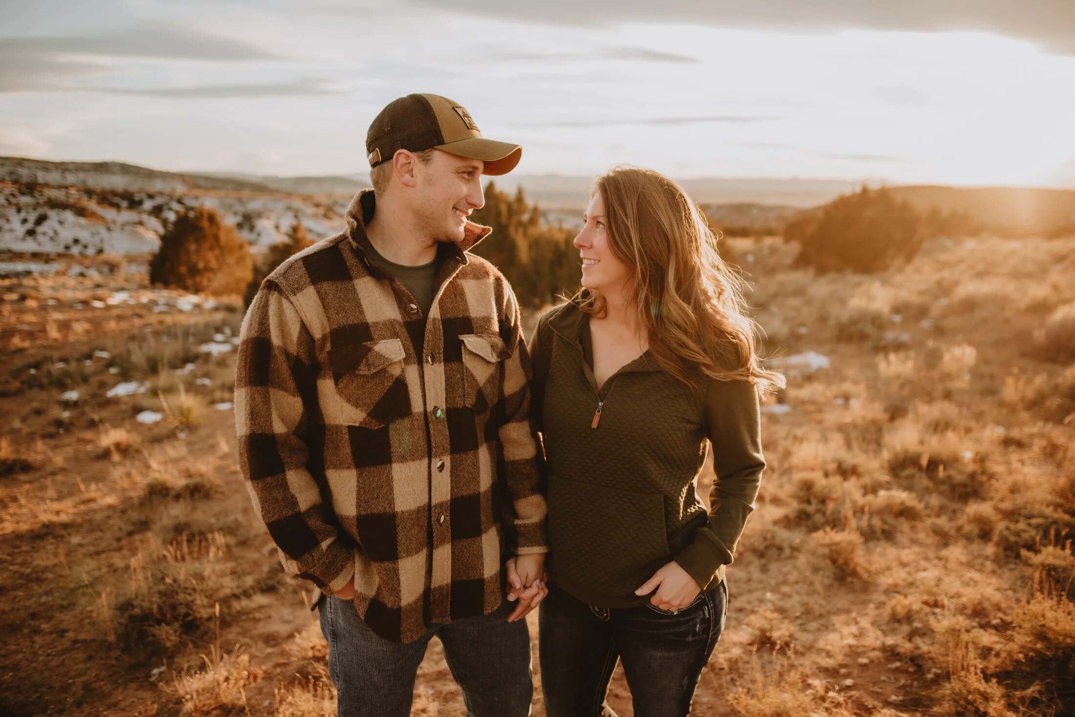 Casper, Wyoming Mountain Engagement Session