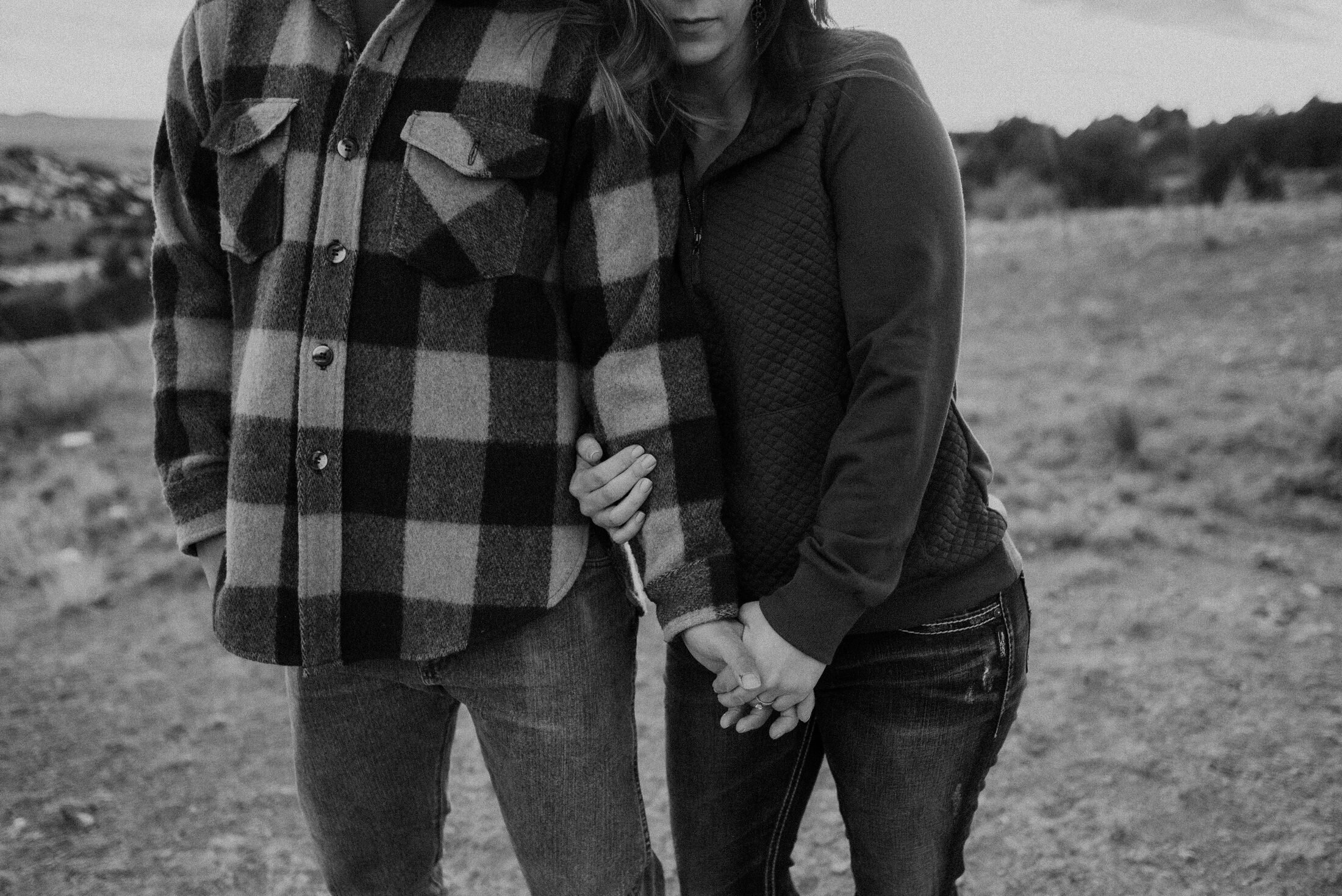 Casper, Wyoming Mountain Engagement Session
