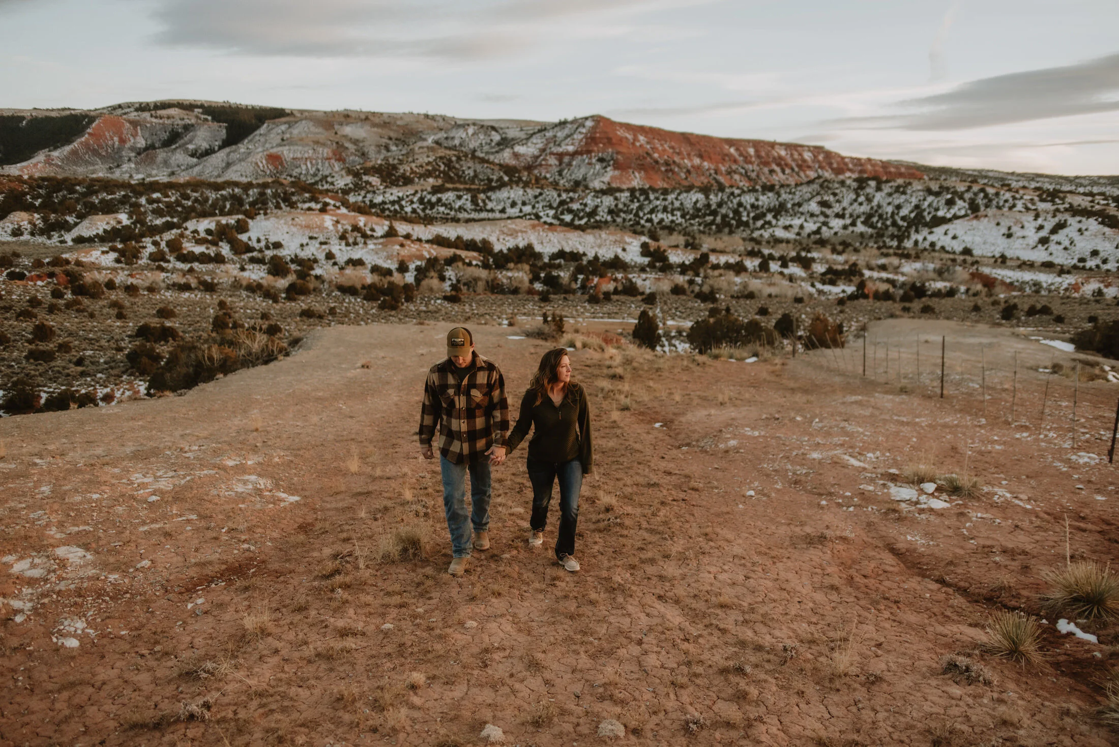 Casper, Wyoming Mountain Engagement Session