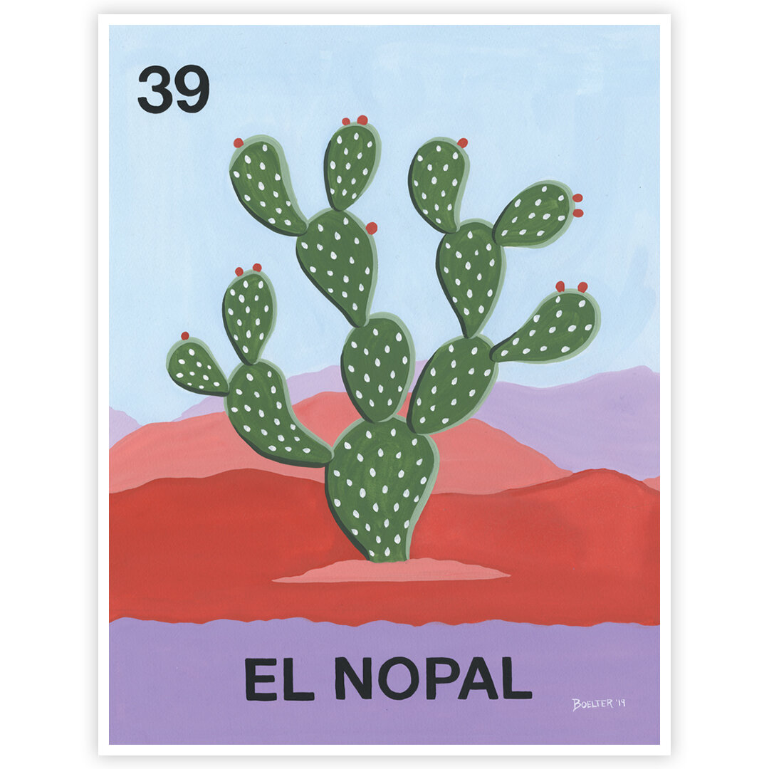 Potted Cereus Cacti No. 2 | Art Print #108 | Boelter Design Co.