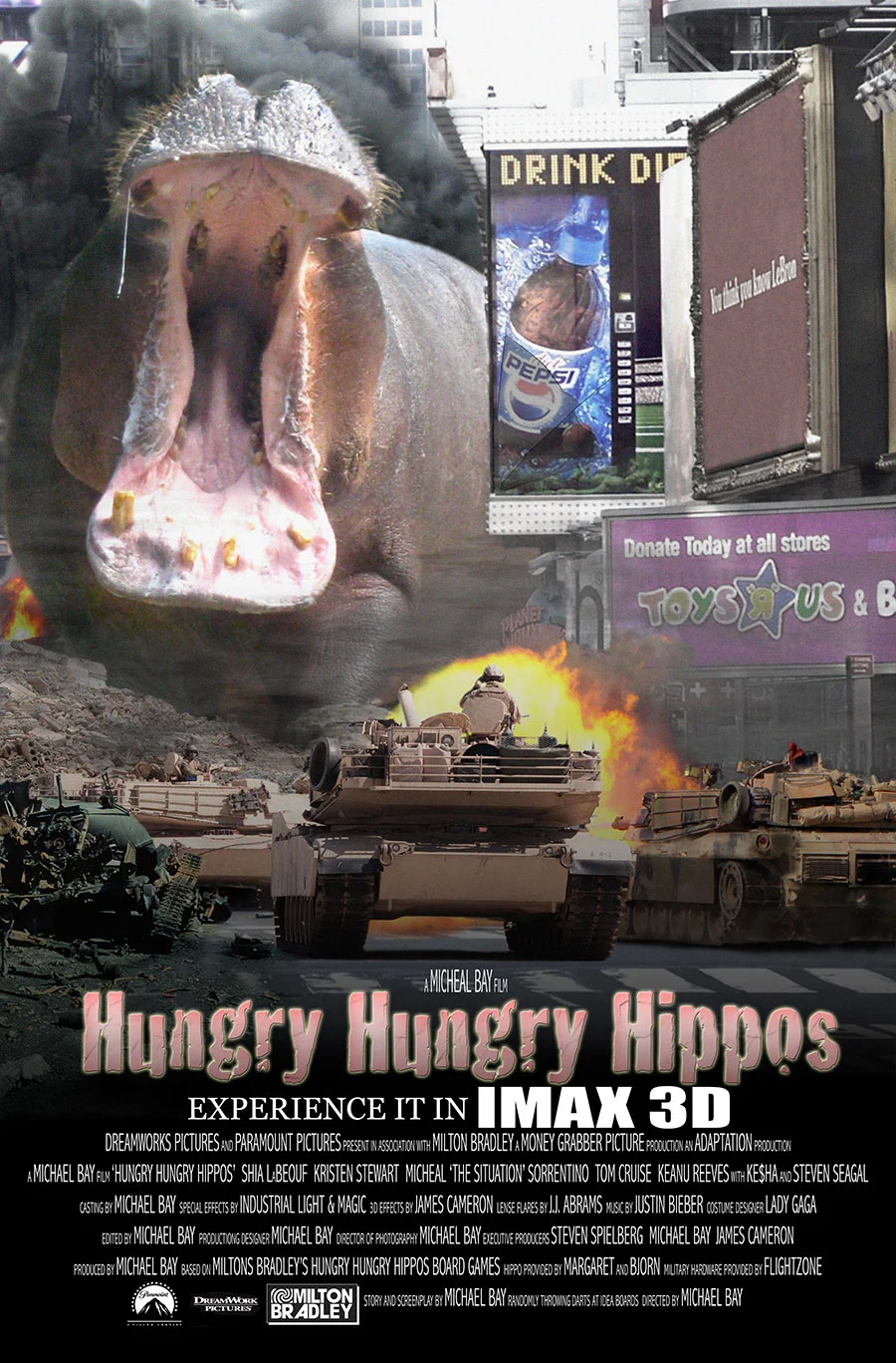 Hungry Hungry Hippos Movie Poster