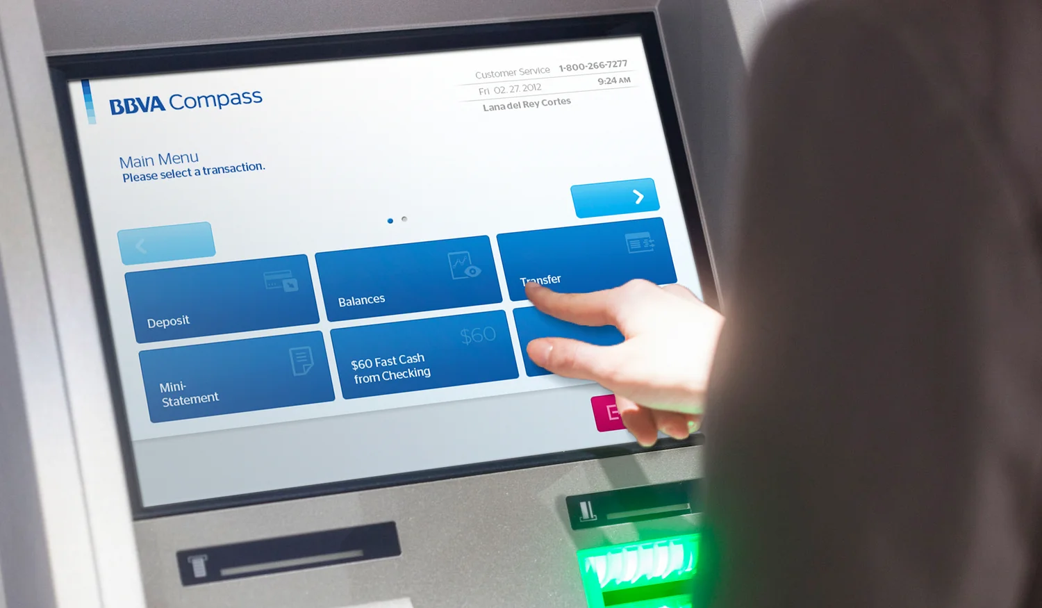 BBVA Compass | ATM Interface — gravity