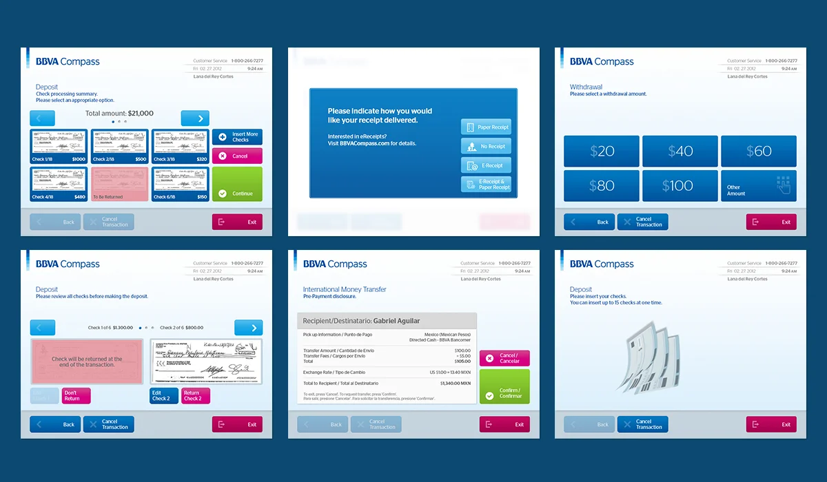 BBVA Compass | ATM Interface — gravity