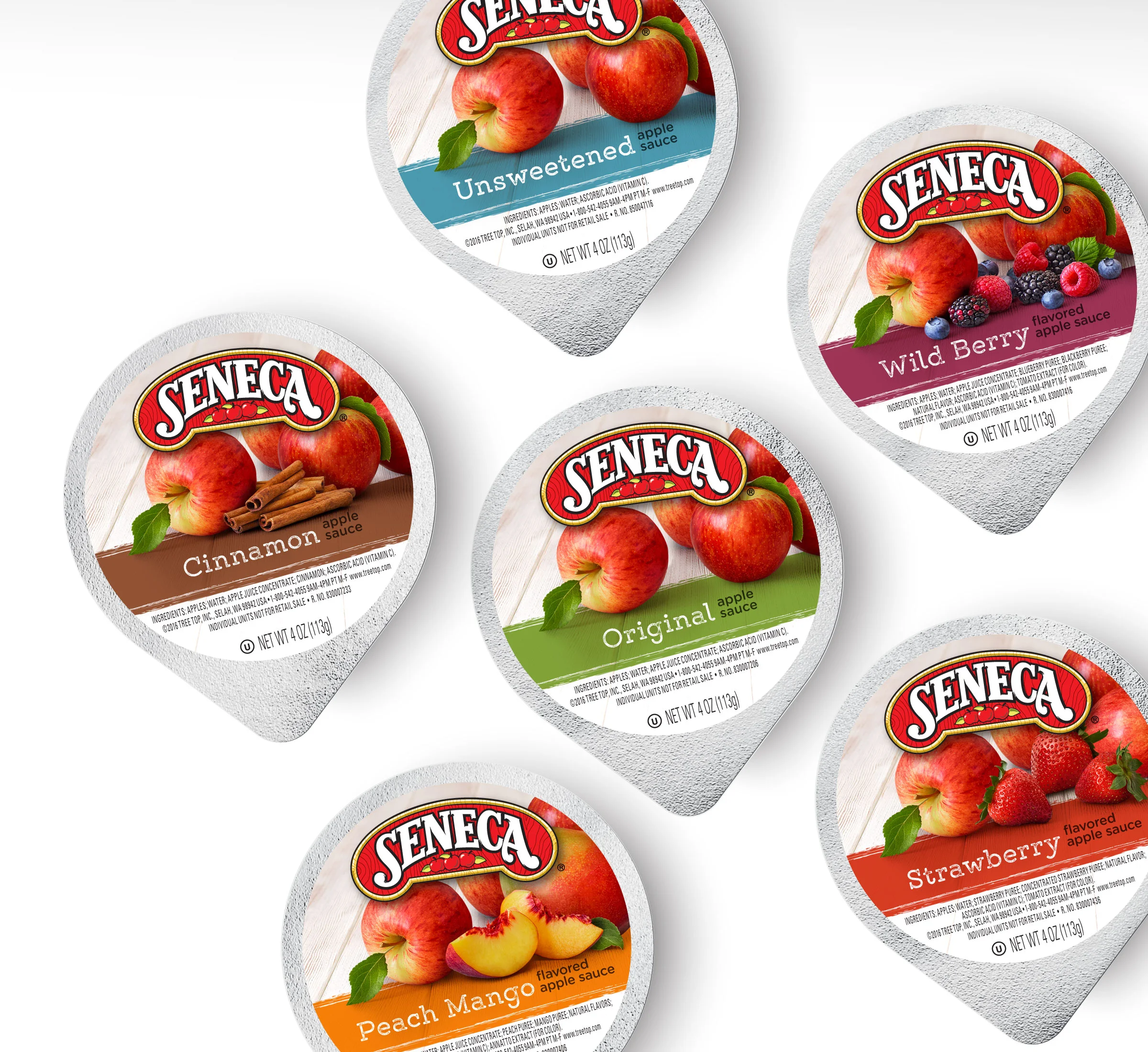 Seneca Apple Sauce — McLean: Brand & Packaging Design