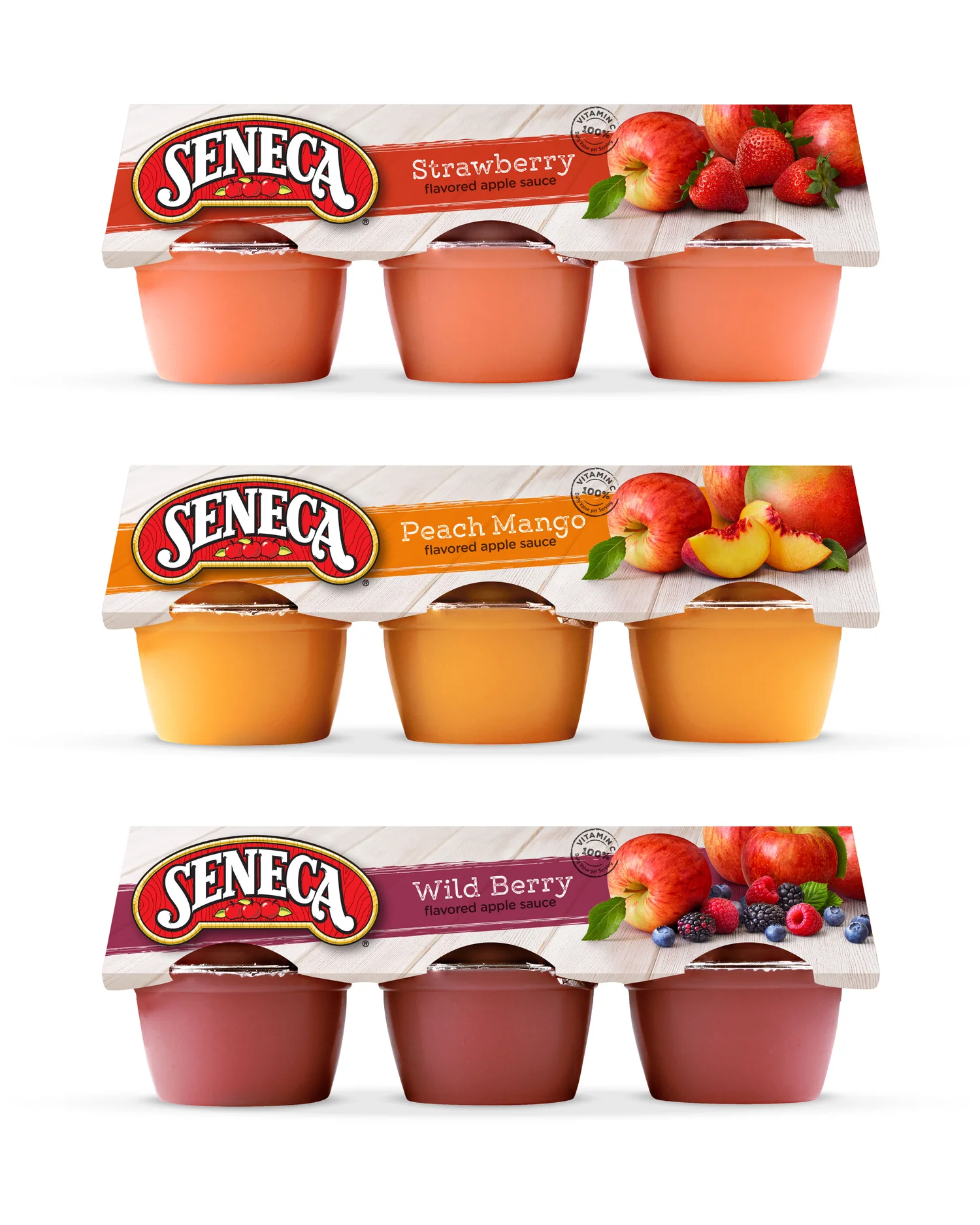 Seneca Apple Sauce — McLean: Brand & Packaging Design