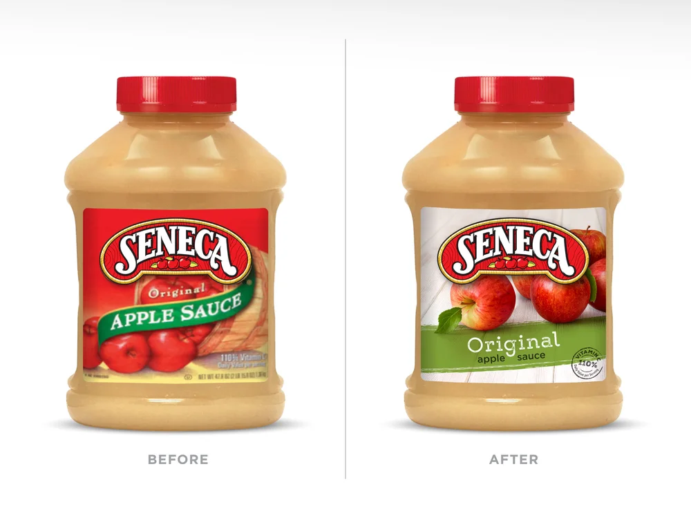 Seneca Apple Sauce — McLean: Brand & Packaging Design
