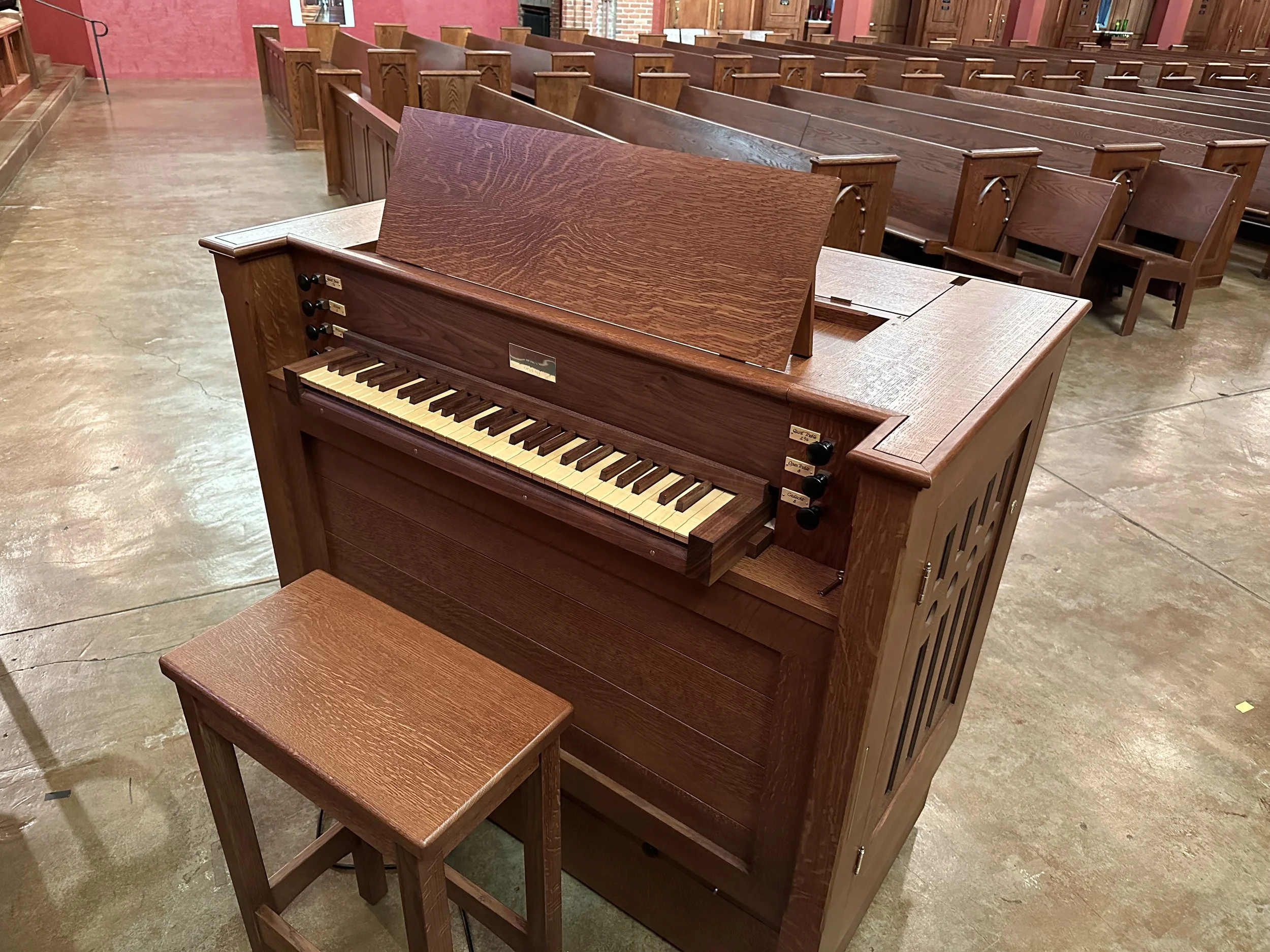 Instruments — Blessed Sacrament Church, Seattle