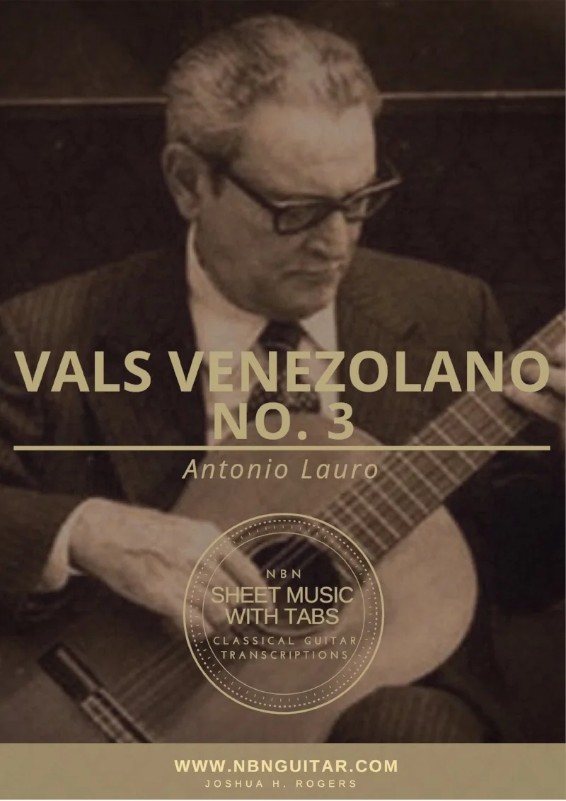 Learn Vals Venezolano No. 3 Classical Guitar Faster with Clear and ...