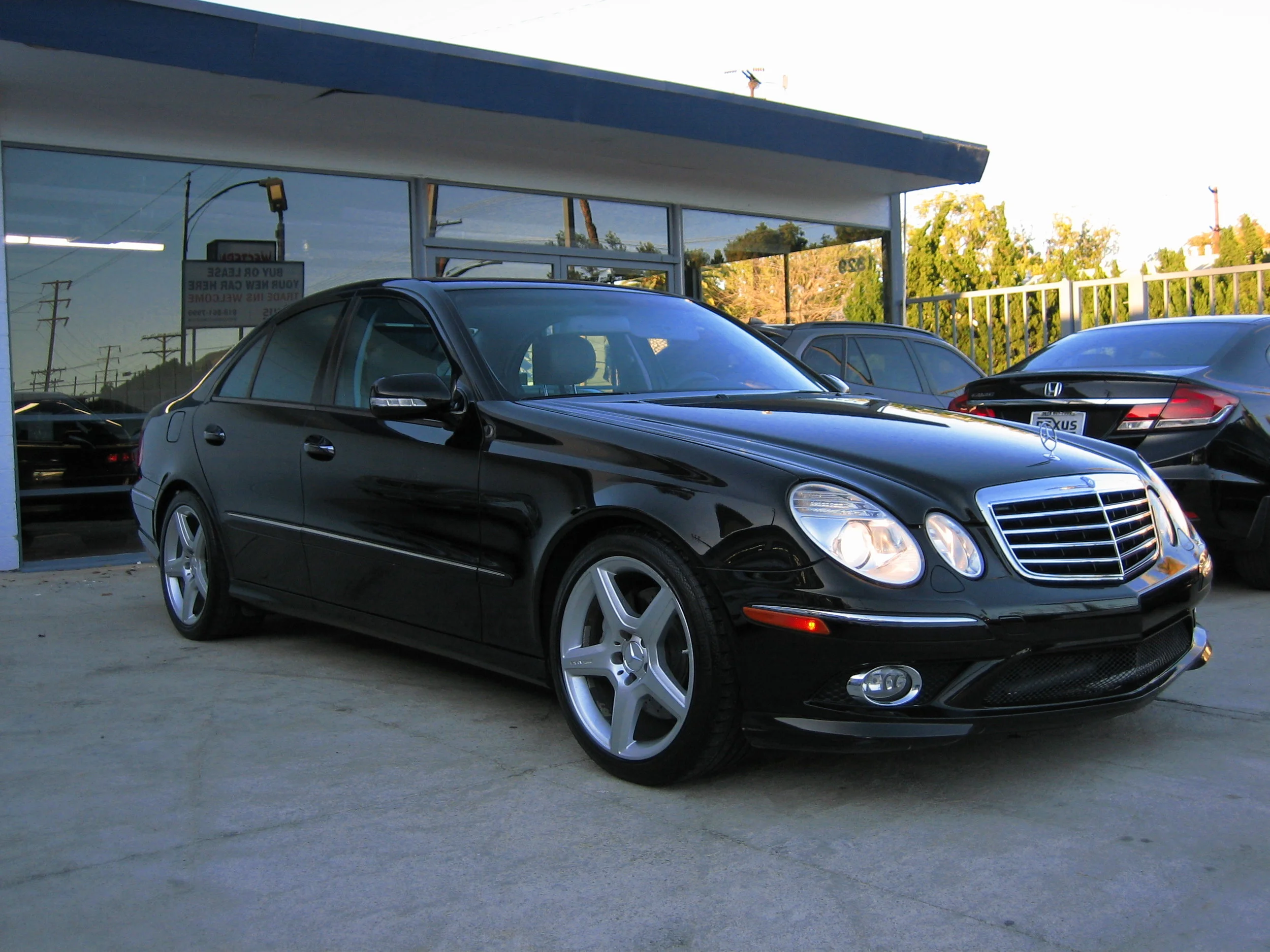 Mercedes Benz E350 Black — Nexus Auto Group