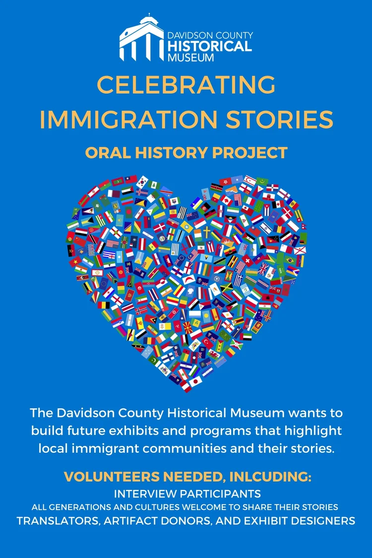 Celebrating Immigration Stories — Davidson County Historical Museum