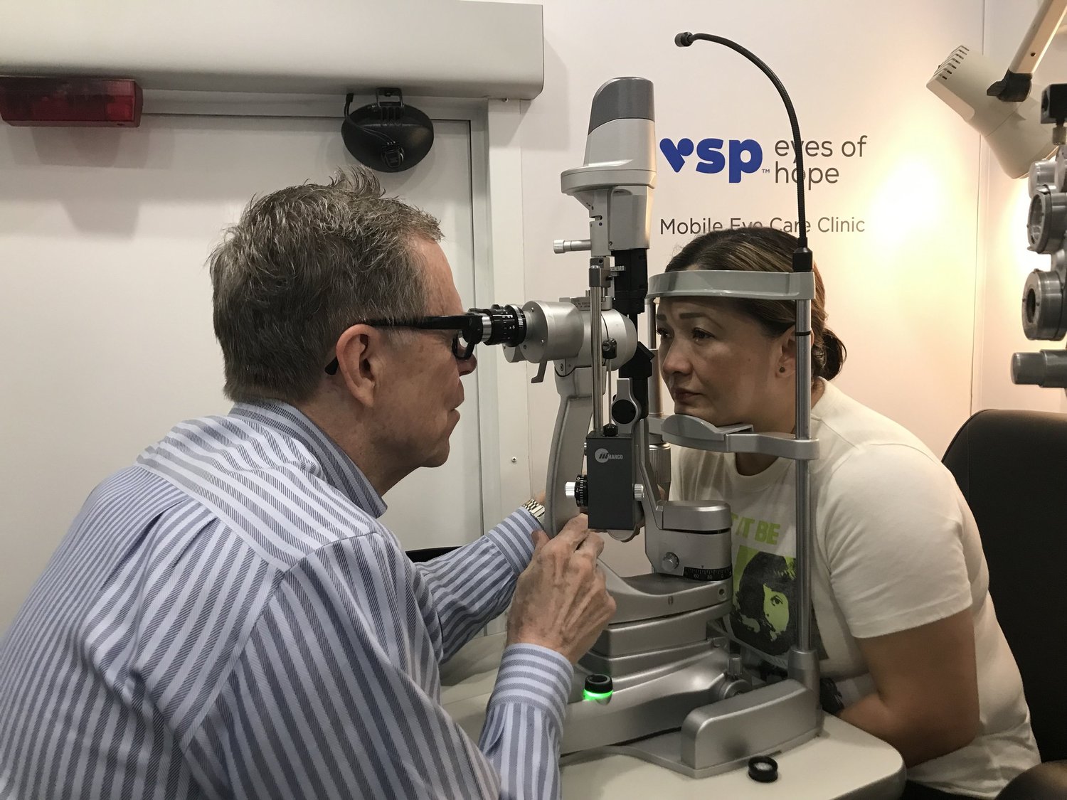 VSP Vision Care gives the gift of sight — Grace Medical Home