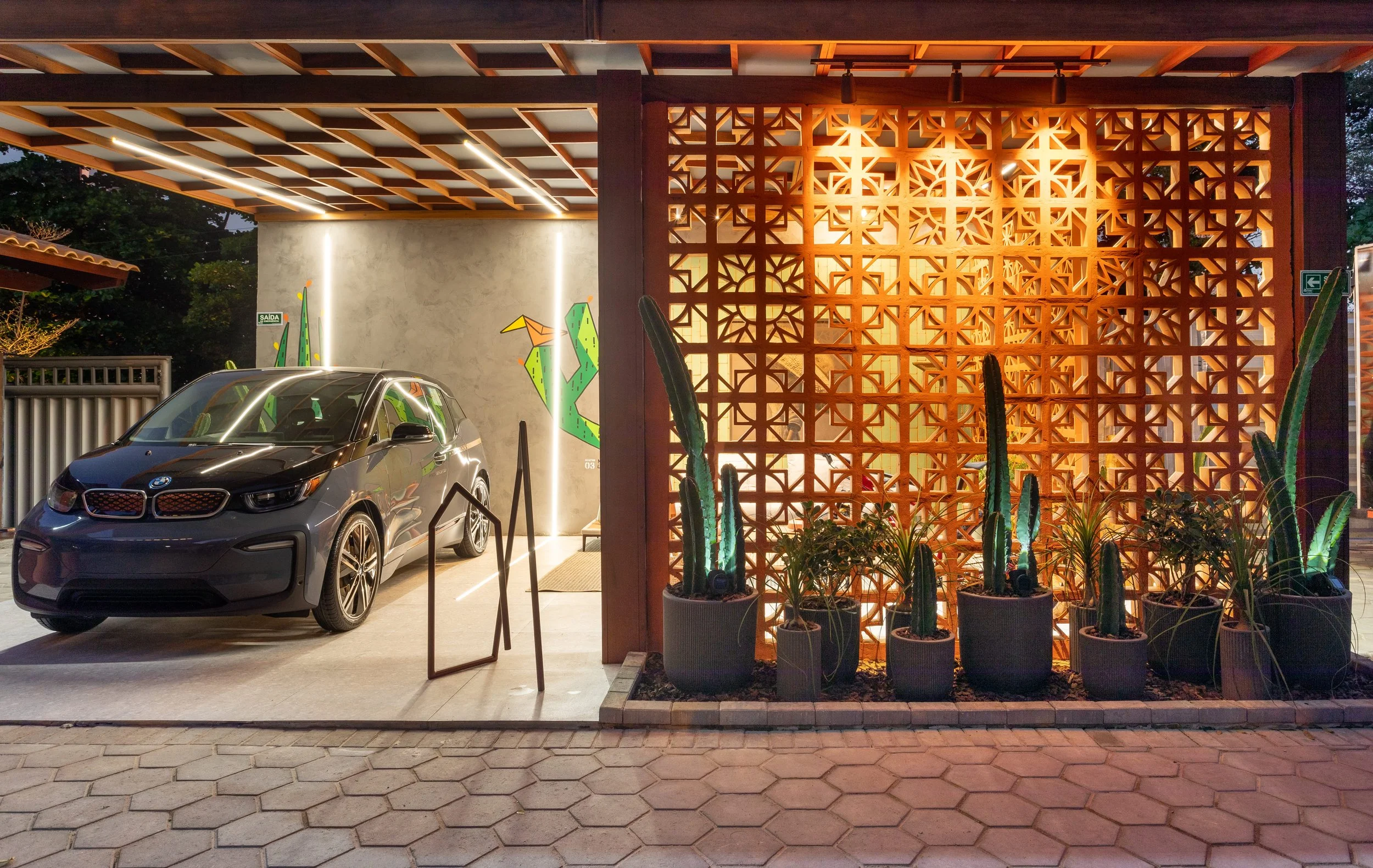 Transformando Sua Garagem em um Espaço Único com Cobogós — Obi