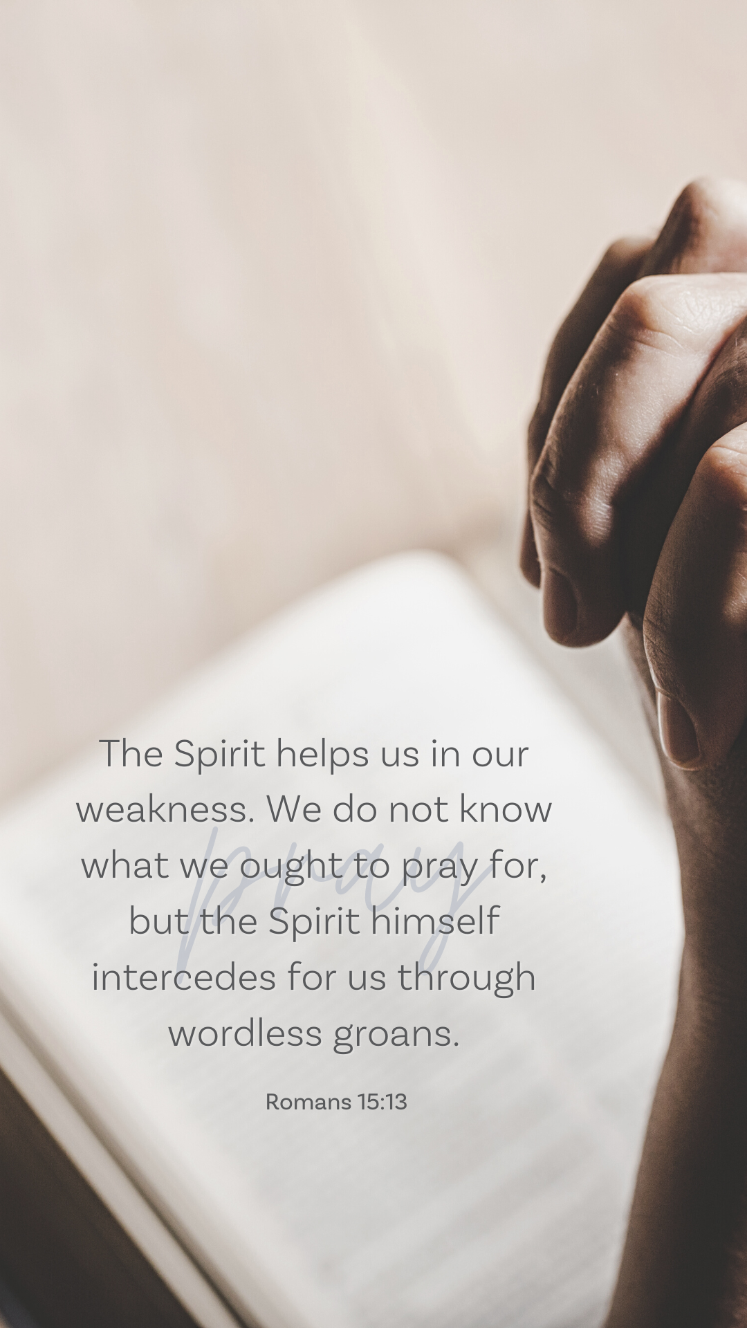How to Pray: when you have no words — Living with Margins