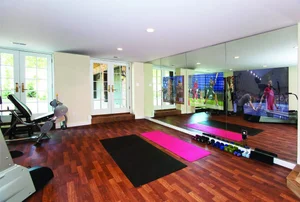 Luxury Gym Mirror TV - Bespoke Designs for Modern Fitness Space ...