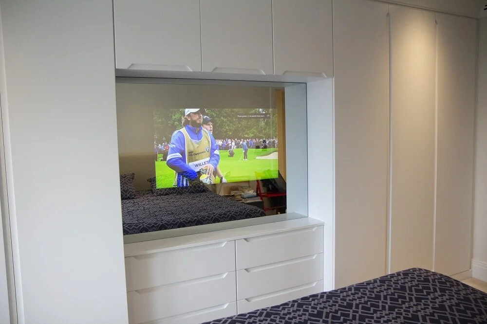 Built In Wall TV Mirror Gallery — Frame TV - Mirror & Art TV