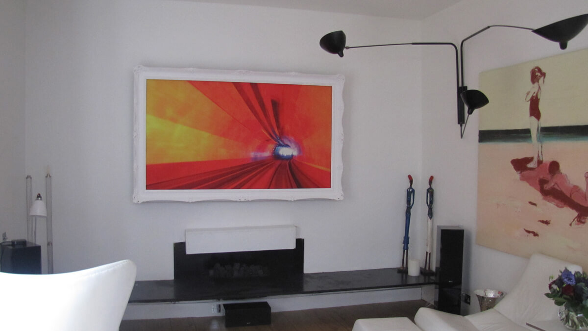 Mirror TV in Frame - Frame Your TV - TV Mirror in Frame — Frame TV