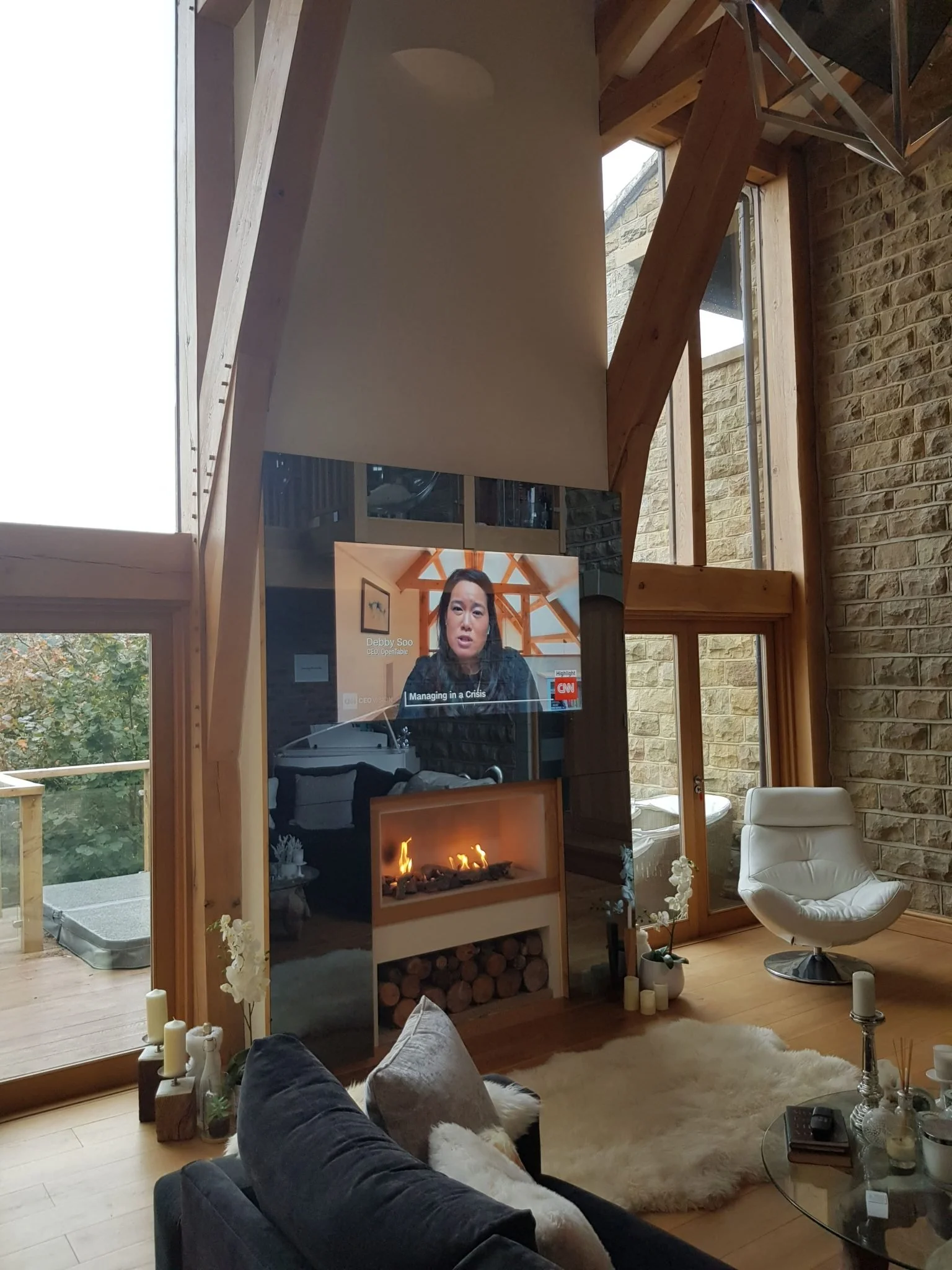 BUILT IN WALL — Frame TV - Mirror & Art TV