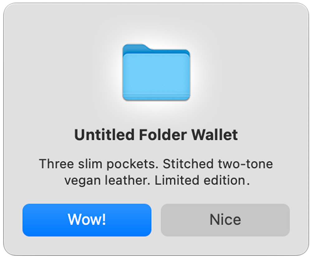 Untitled Folder Wallet — Nikolas Bentel