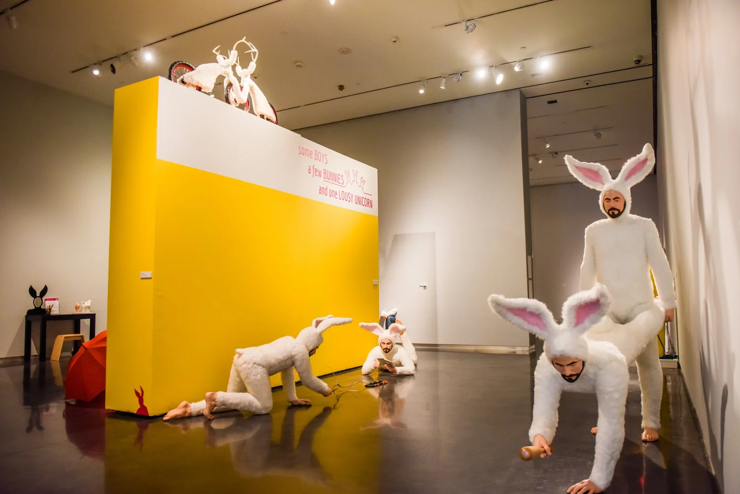 Some Boys, a Few Bunnies, and One Lousy Unicorn: Sculptures by Alex ...