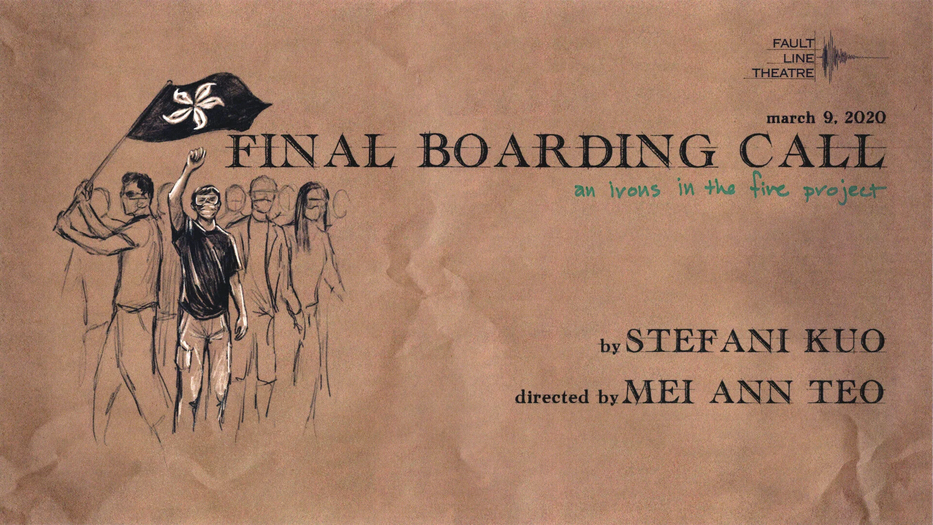 Final Boarding Call — Fault Line Theatre