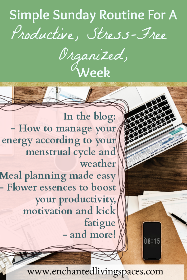 Simple Sunday Routine For A More Productive, Stress-Free, Organized ...