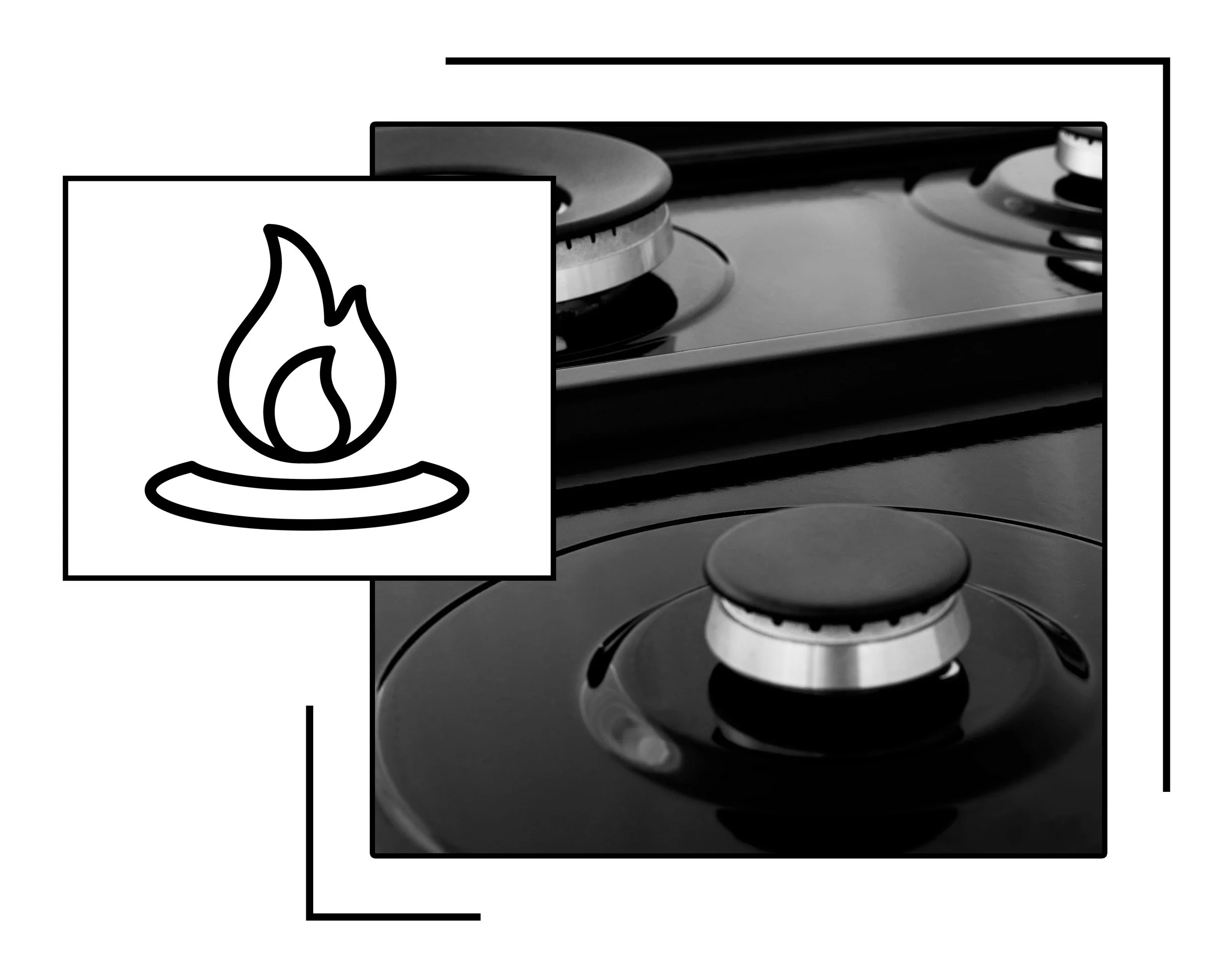 Gas Stove Top View Png