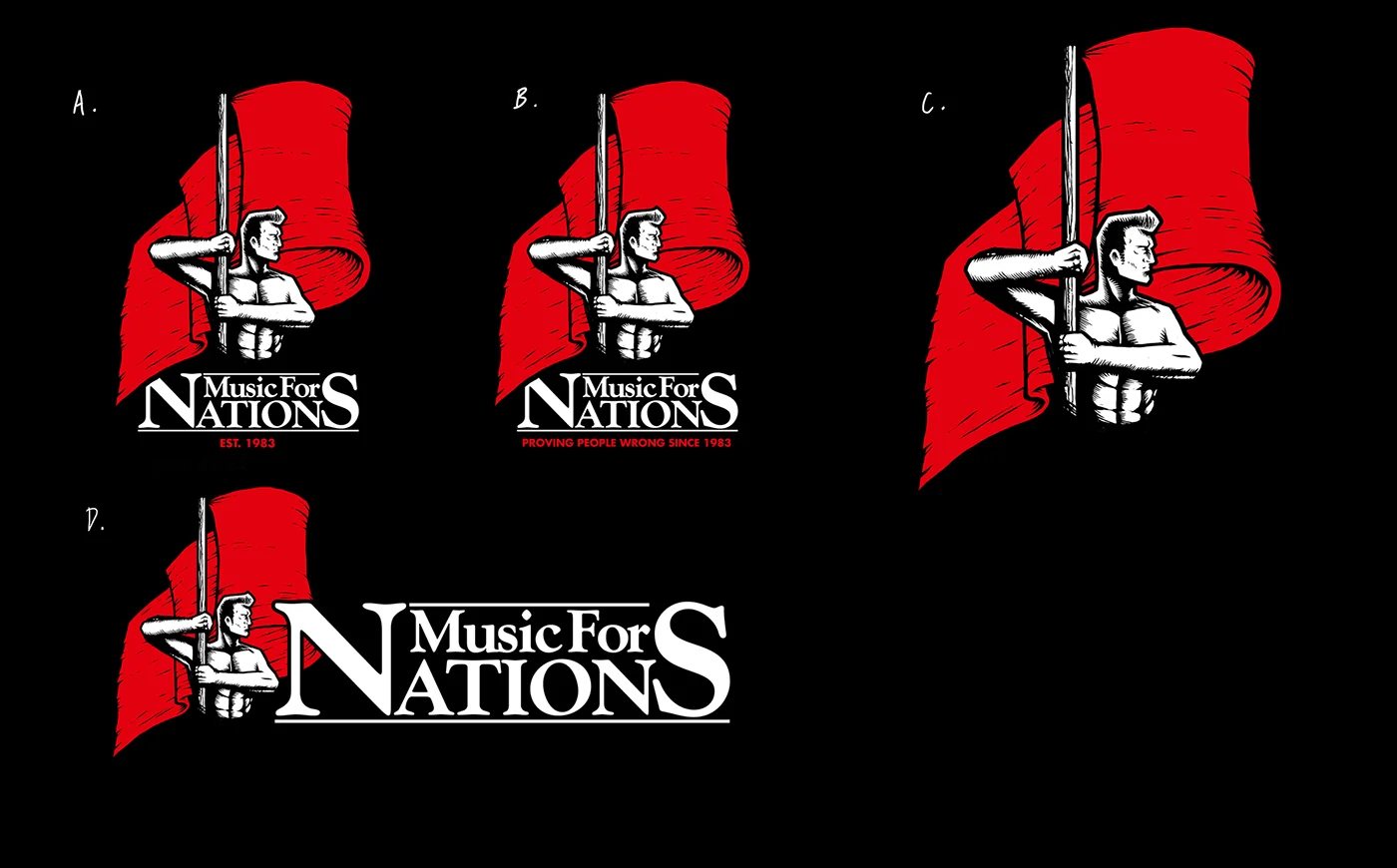 Luke Preece Design & IllustrationMUSIC FOR NATIONS