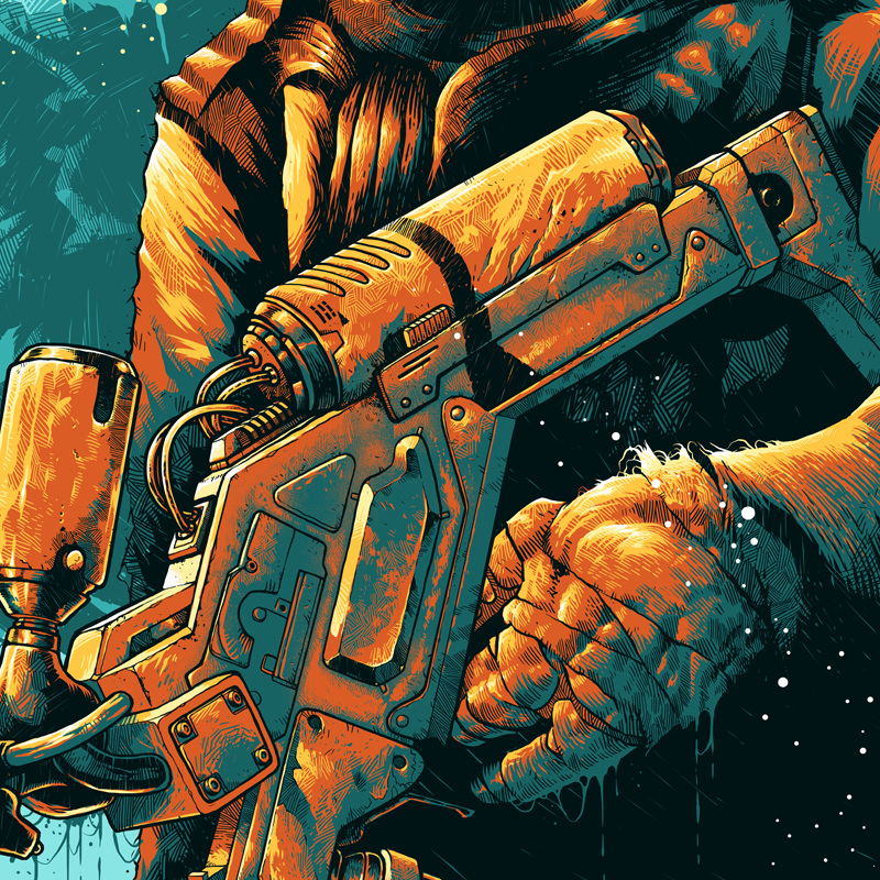 Luke Preece Design & IllustrationDISTRCT 9 - THREE YEARS. I PROMISE...