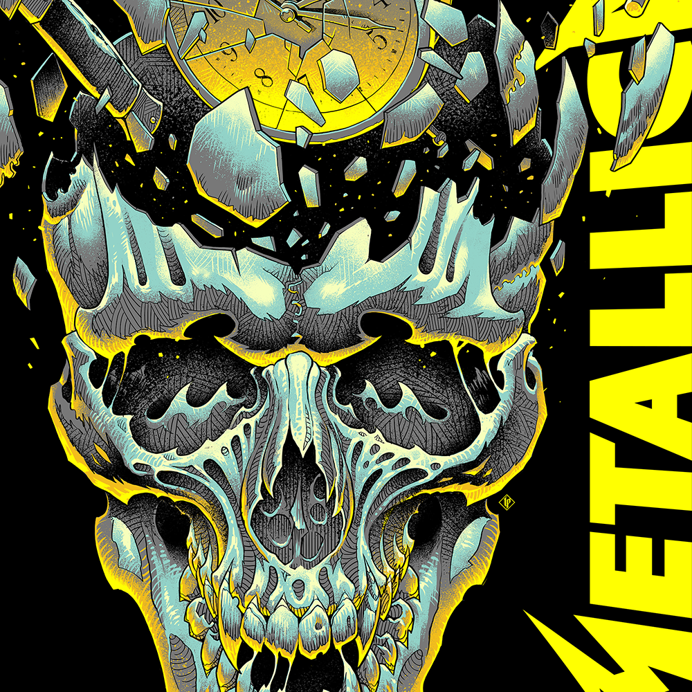 Luke Preece Design & IllustrationMETALLICA / 72 SEASONS Luke Preece Design & IllustrationMETALLICA / 72 SEASONS