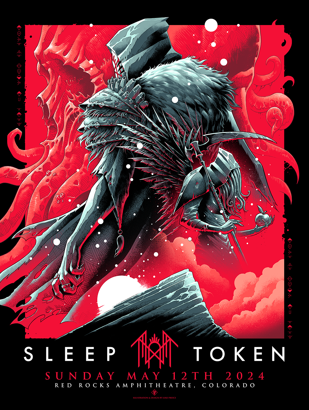 Luke Preece Design & IllustrationSLEEP TOKEN / RED ROCKS AMPHITHEATRE