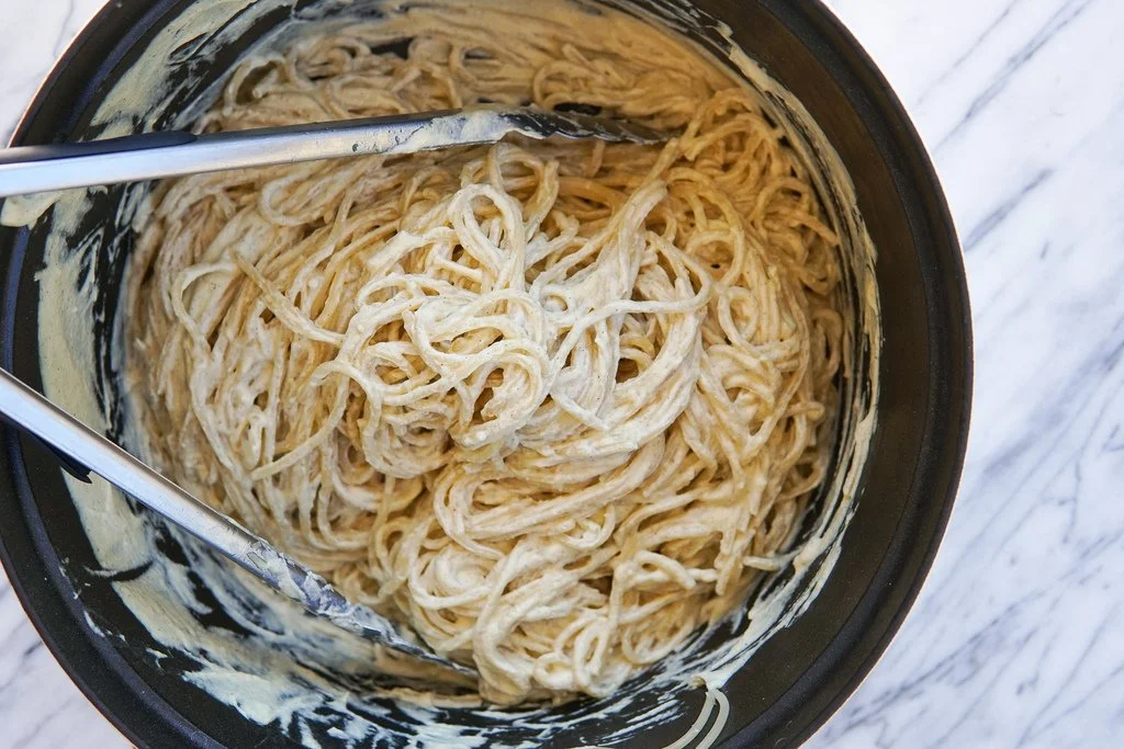 Sneaky “Cheesy” Spaghetti — Natalie Cooks