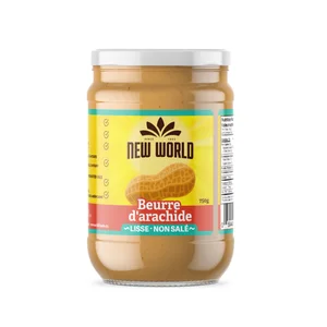 Smooth / Unsalted (100% natural) — New World Foods | Organic & Natural ...