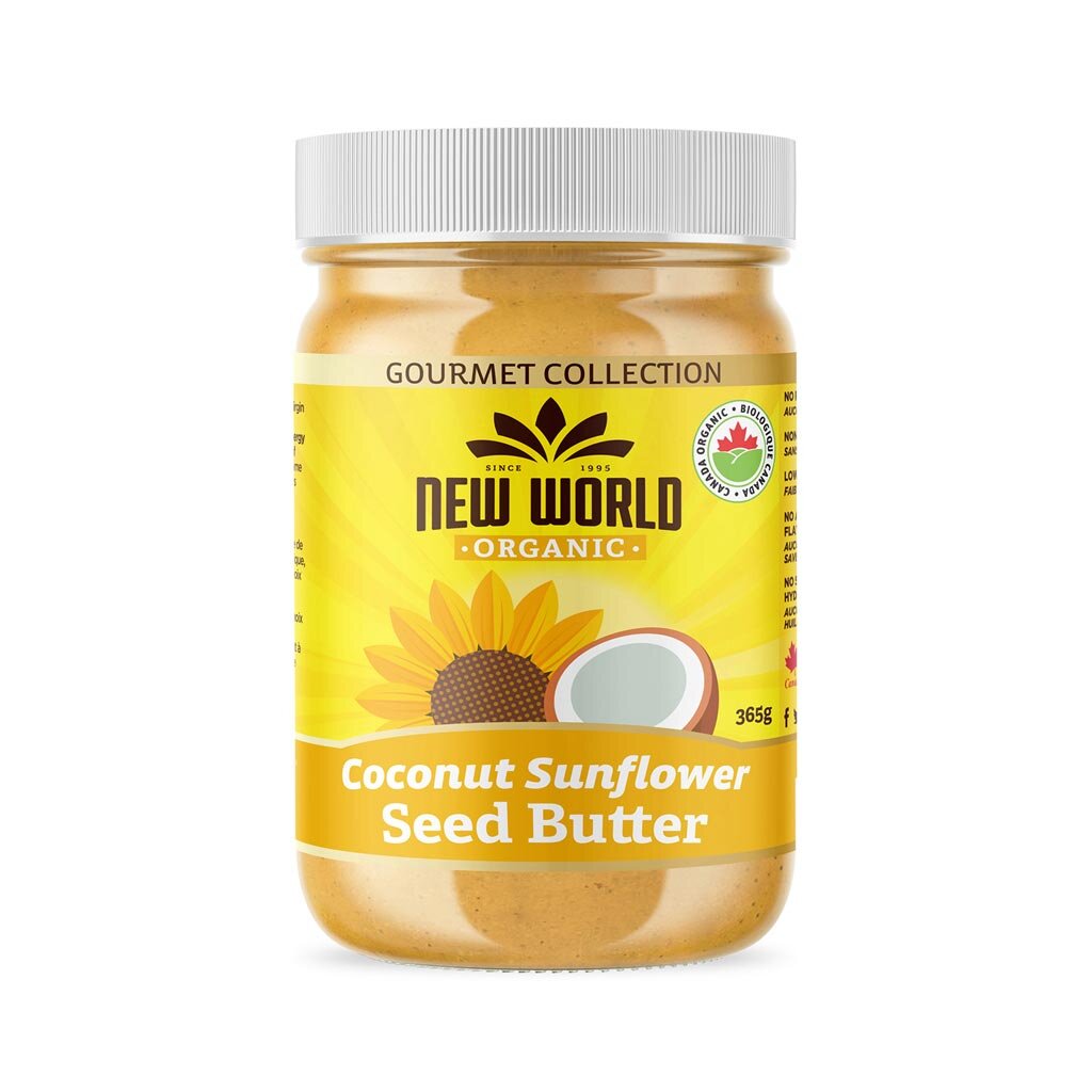 Coconut Sunflower seed butter — New World Foods | Organic & Natural ...