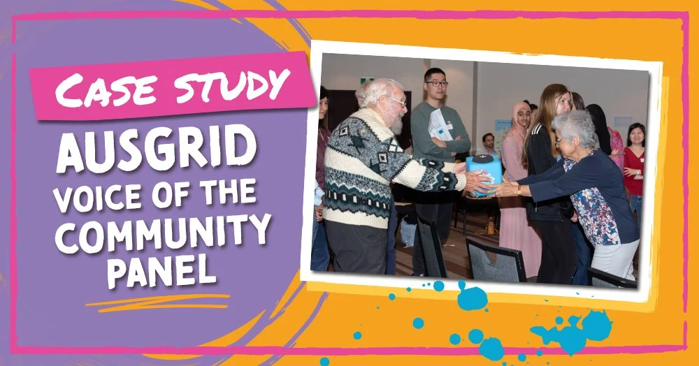 CASE STUDY: AUSGRID VOICE OF COMMUNITY PANEL — MosaicLab