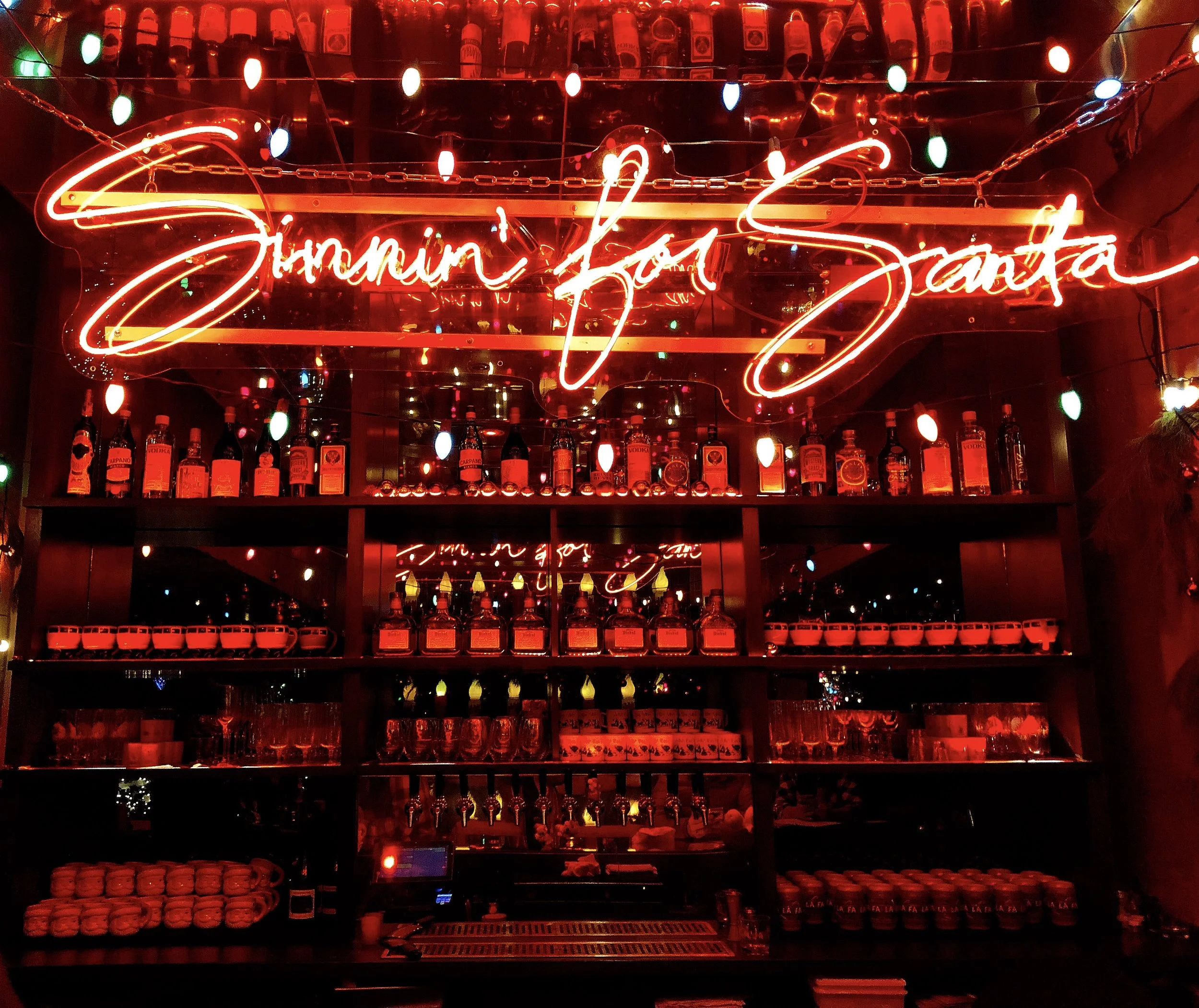 Sip Santa Style At These Christmas Themed Bars — Blonde Voyage Nashville