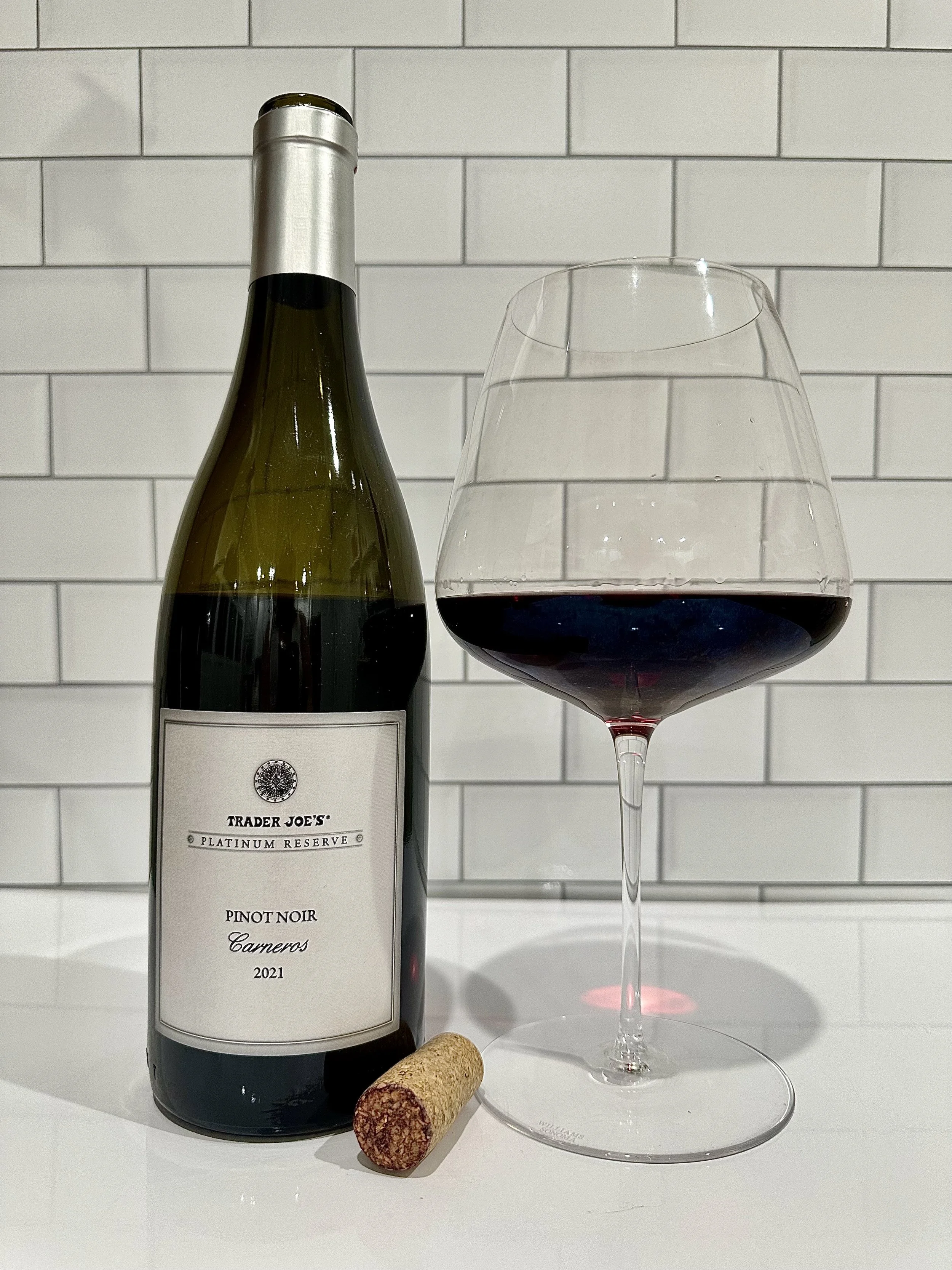 Trader Joe's Platinum Reserve Pinot Noir 2021 — Blonde Voyage Nashville