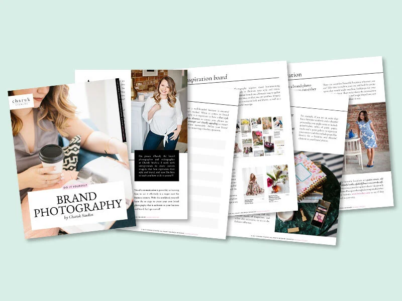 Plan a Photoshoot with the Brand Photography Workbook — Charuk Studios