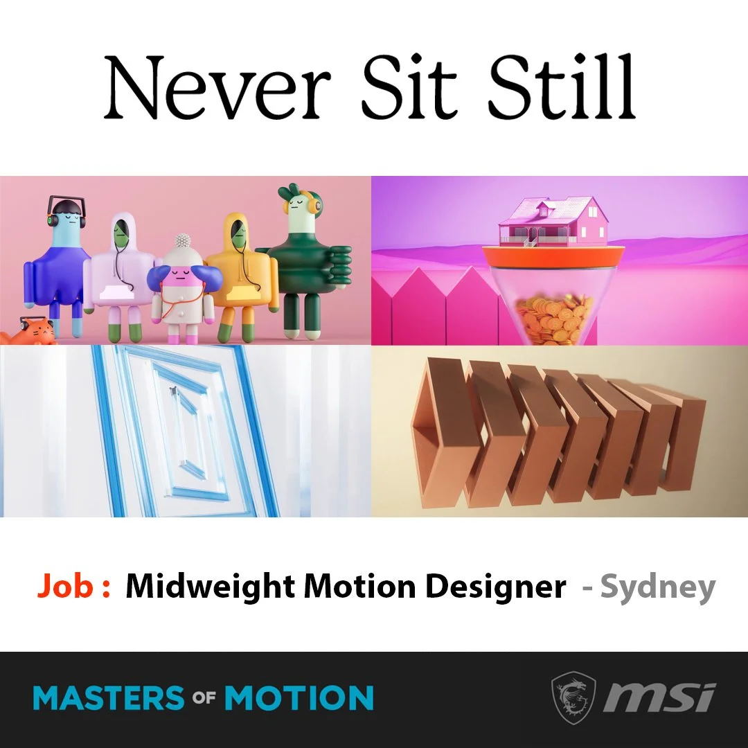 Jobs — Masters of Motion