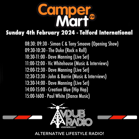 What's On — Camper Mart