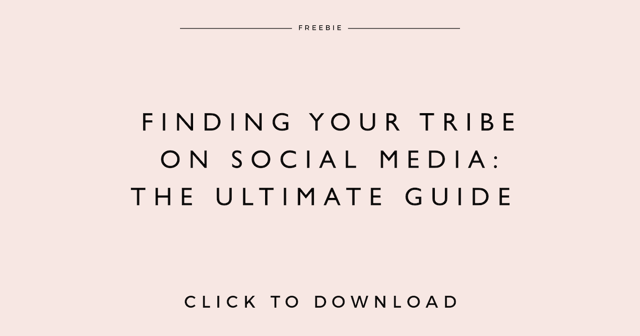 How to Find Your Tribe on Social Media — Humble and Whole