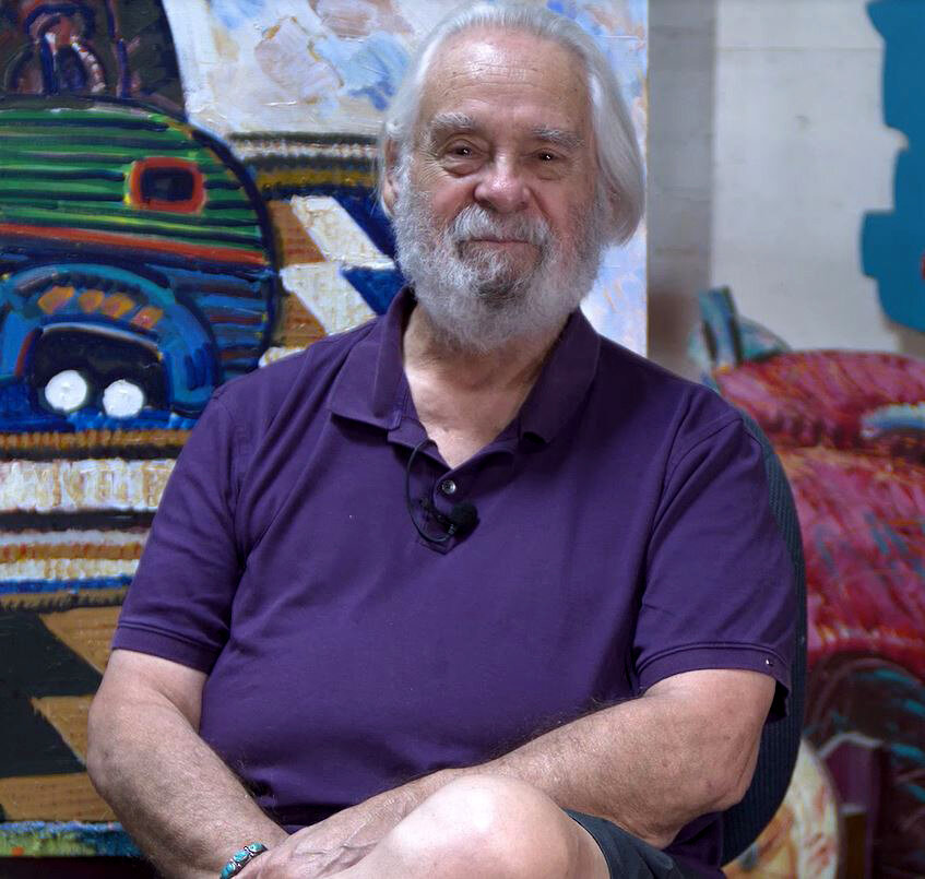 In Studio with Frank Romero — Plaza de la Raza