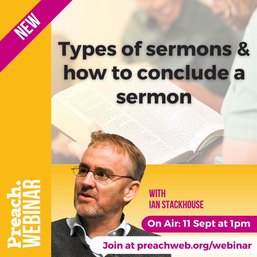 Free Preaching Webinar — Preach magazine - a resource for preachers and ...